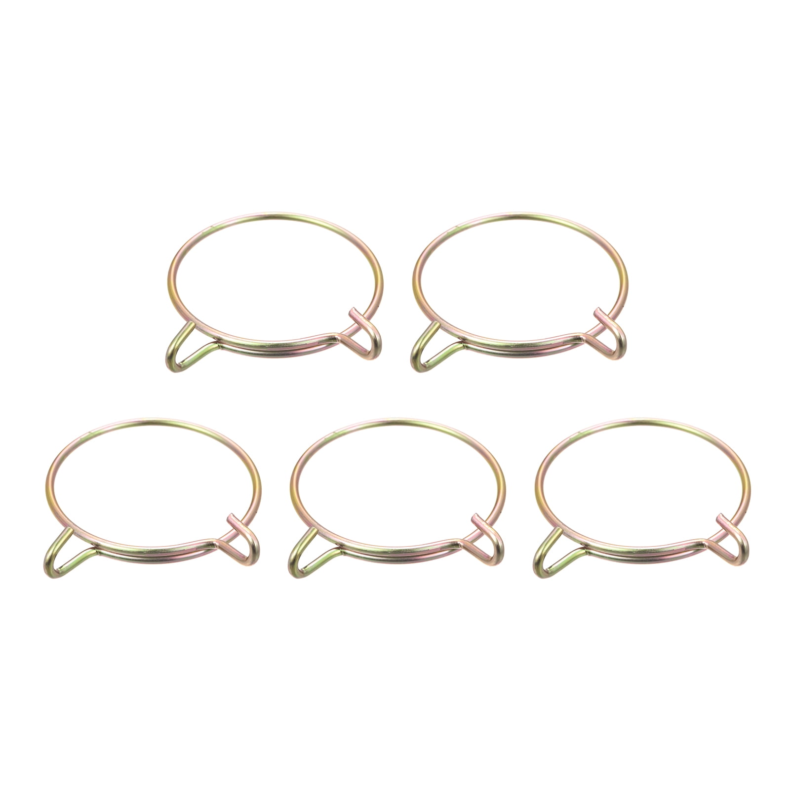 Fuel Line Hose Clips, 5 Pack 60mm 65Mn Steel Single Wire Tubing Spring ...