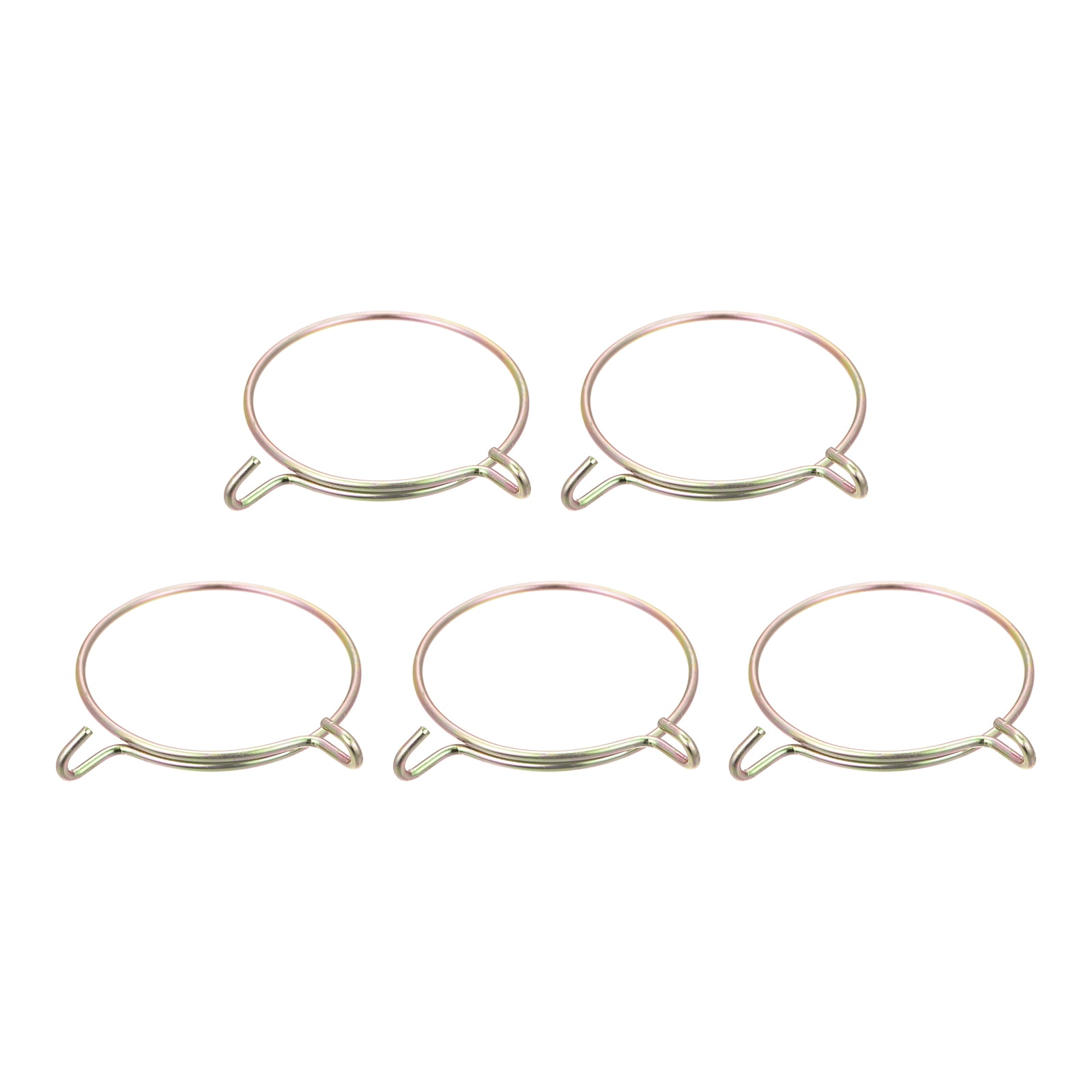 Fuel Line Hose Clips, 5 Pack 70mm 65Mn Steel Single Wire Tubing Spring ...