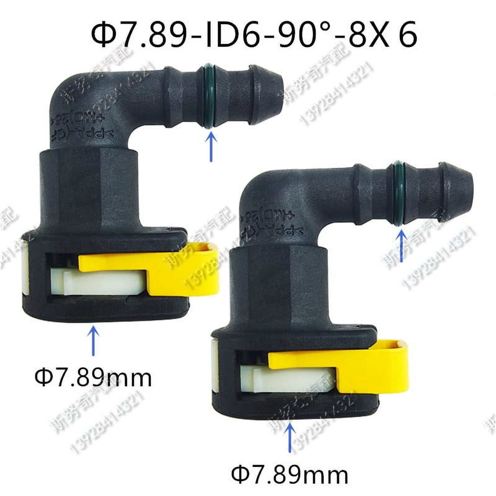 Fuel Line Quick Connector, Plastic Fittings, SAE Fuel Hose Joint, High ...