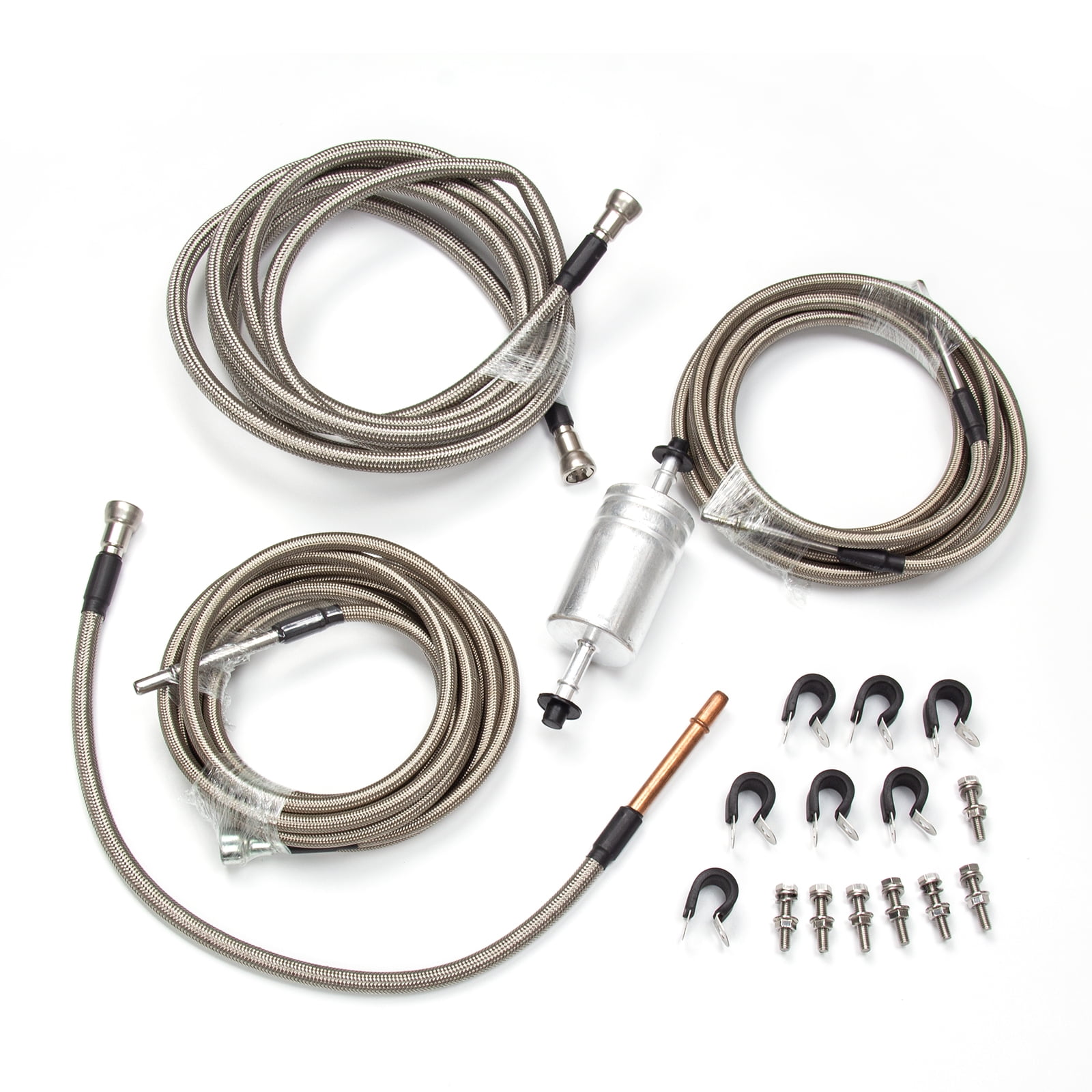 Fuel Line Quick Fix Braided Kit For 1999-2003 Chevy Silverado Sierra ...