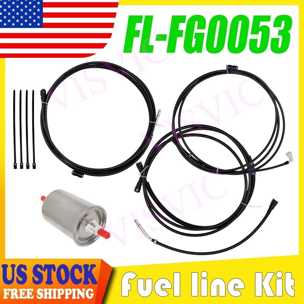Fuel Lines Kit For 1999-2003 Chevy Silverado 1500 2500 3500 4.8L 5.3L 6 ...
