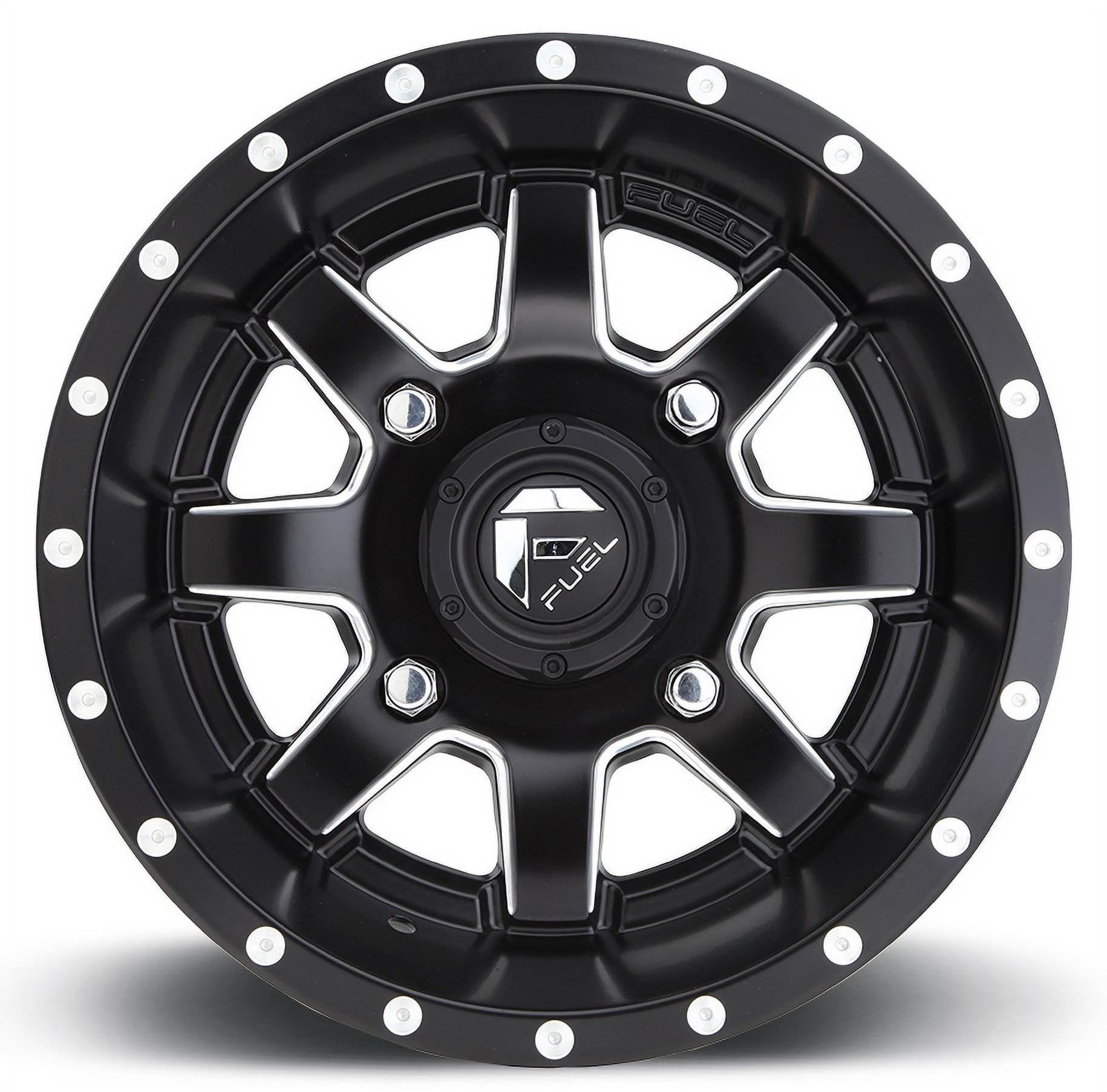 Fuel Maverick 14x7 ATV/UTV Wheel - Matte Black (4/110) 4+3 ...
