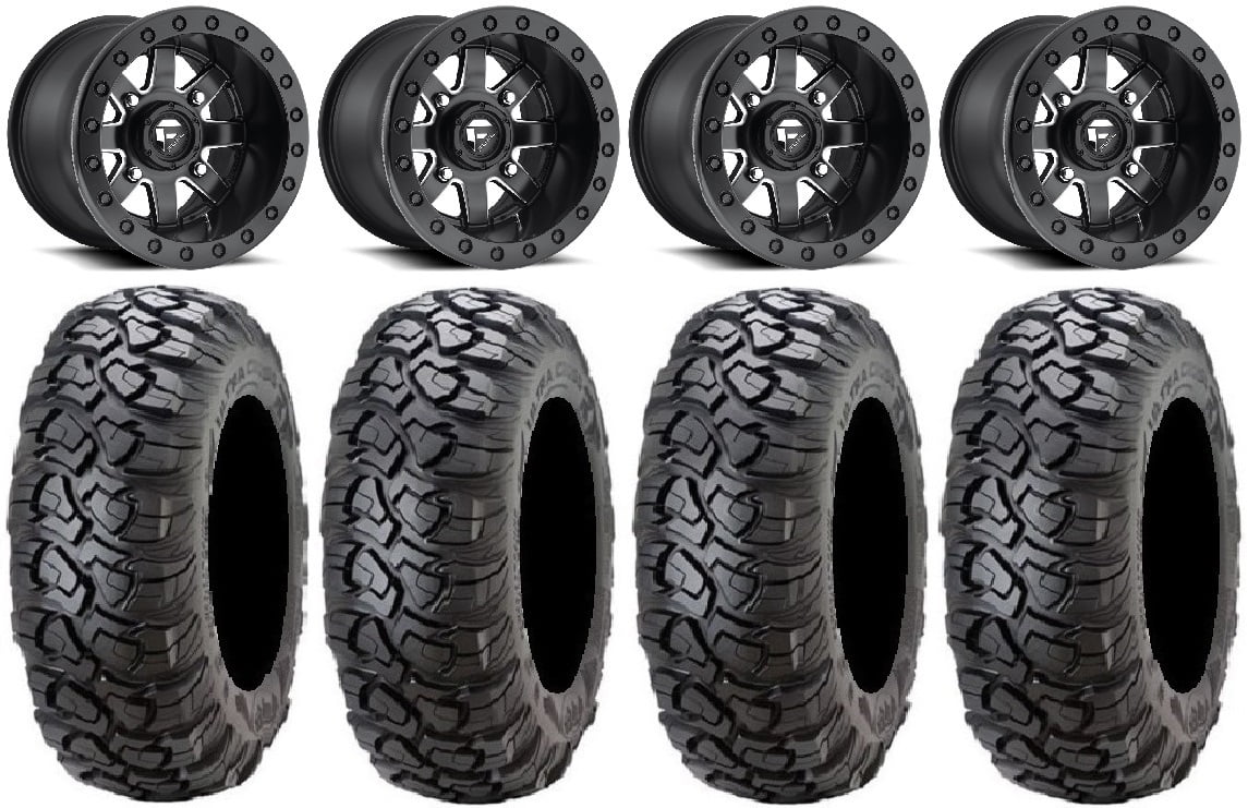 Fuel Maverick Bdlk 15" (4+3) Wheels 30" Ultracross Tires Sportsman RZR ...