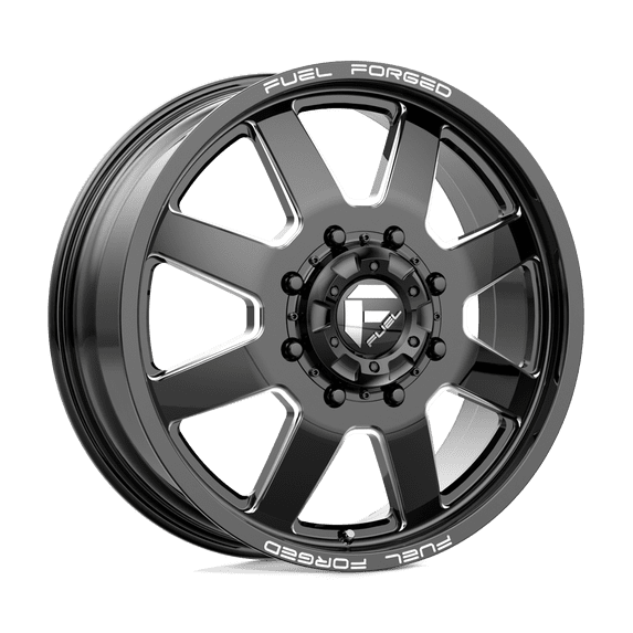 Fuel Mono Monoblock Forged Rim D09 24X12 8X170 MT-BLK-MIL -50MM ...