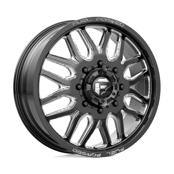 Fuel Mono Monoblock Forged Rim D66 20X8.25 8X200 MT-BLK-MIL -202MM ...