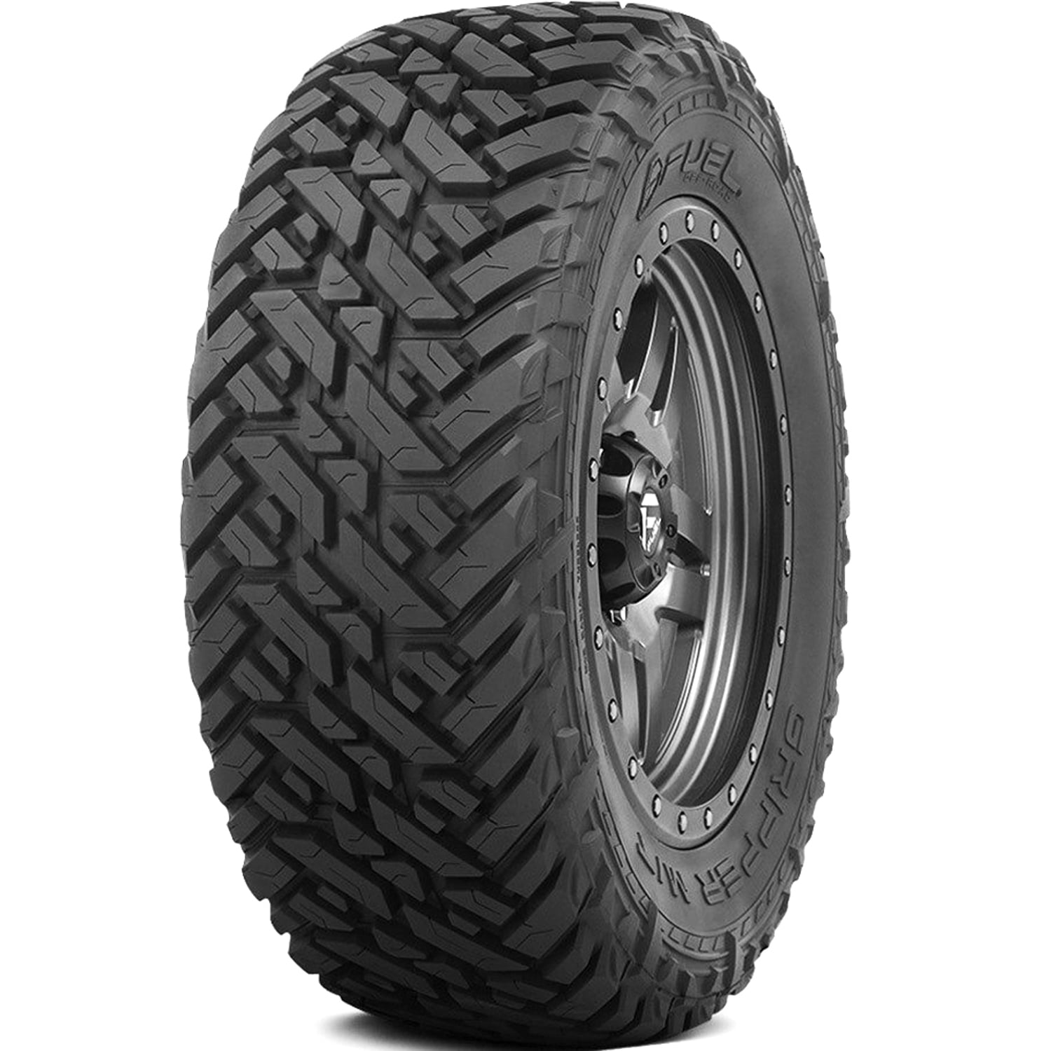 Fuel Off-Road Gripper M/T LT 345/55R22 Load E 10 Ply MT Mud Tire ...