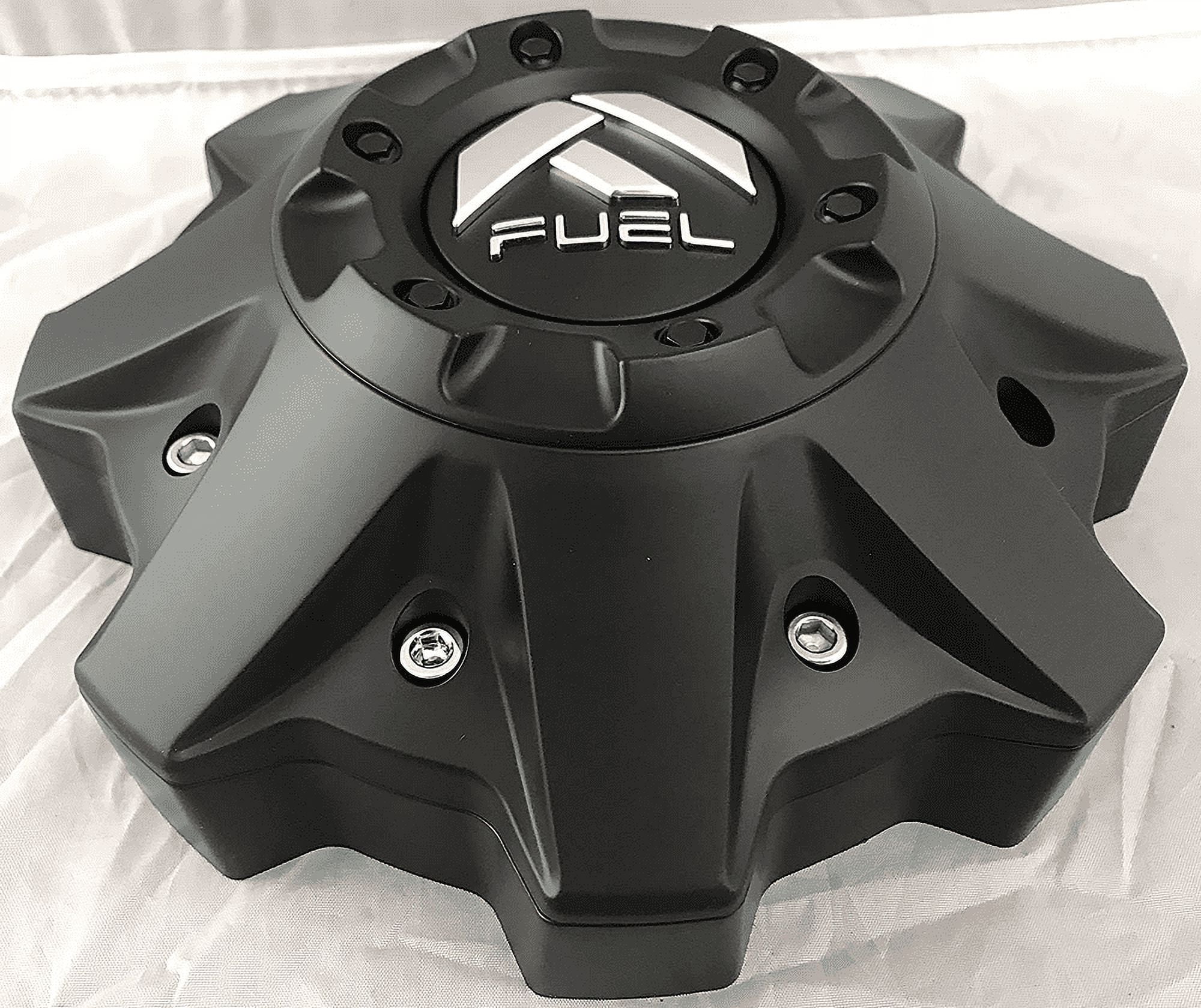Fuel Off-Road Wheels Chrome Wheel Center Hub Cap 8-1/2"OD Bolt-On for ...