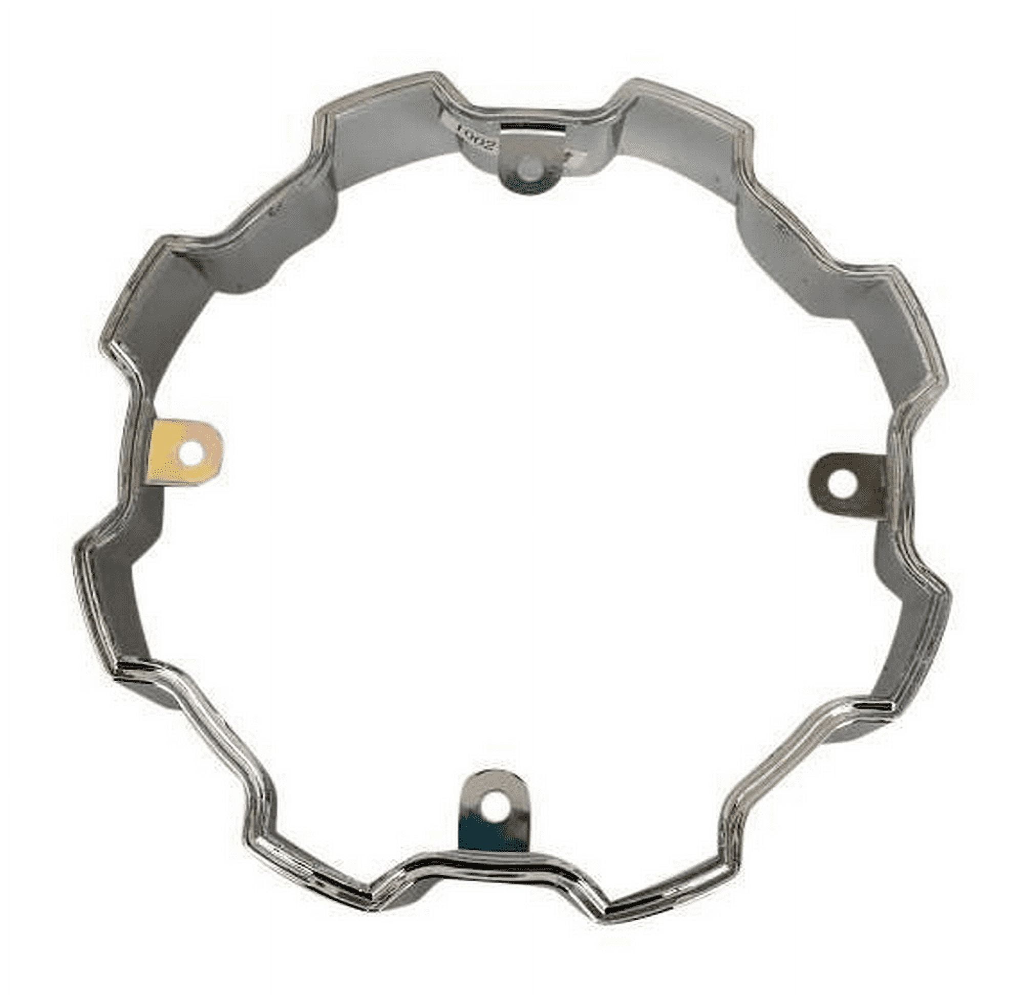 Fuel Off-Roads Chrome Wheel Center Hub Cap 8"OD Spacer - Walmart.com