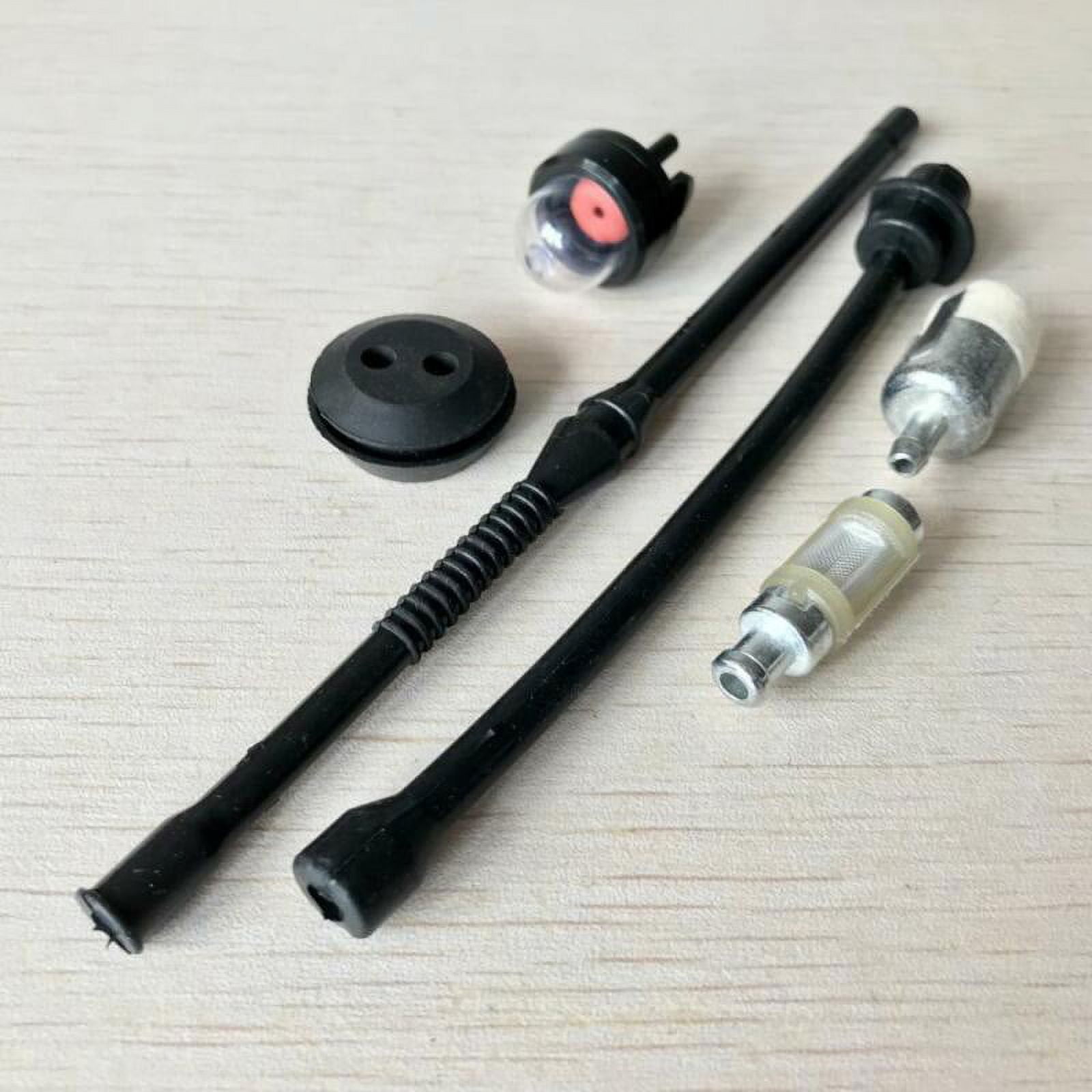 Fuel Oil Filter Hose Pipe Primer Bulb Kit for 45CC 52CC 58CC Chainsaw ...