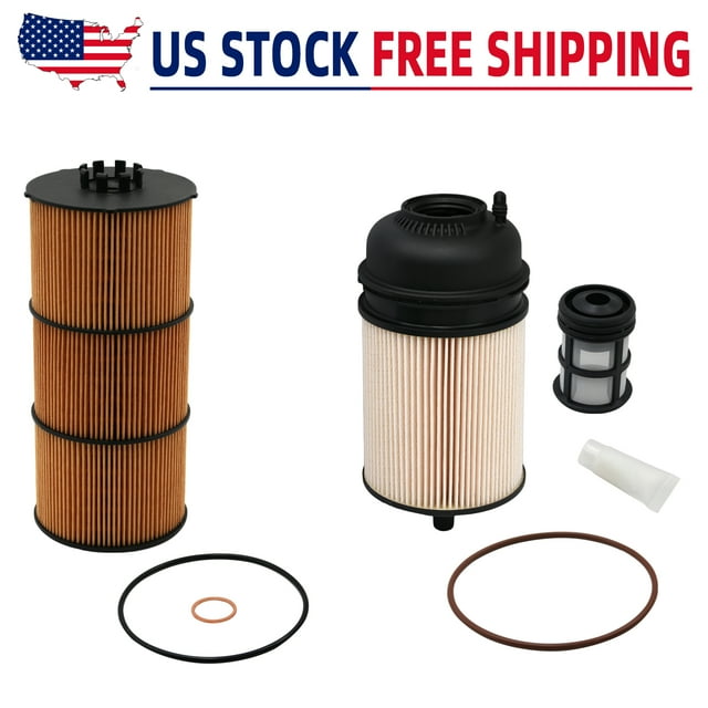 Fuel & Oil Filter Maintenance Kits, LF17511 Oil Filter, PF9908 Fuel ...