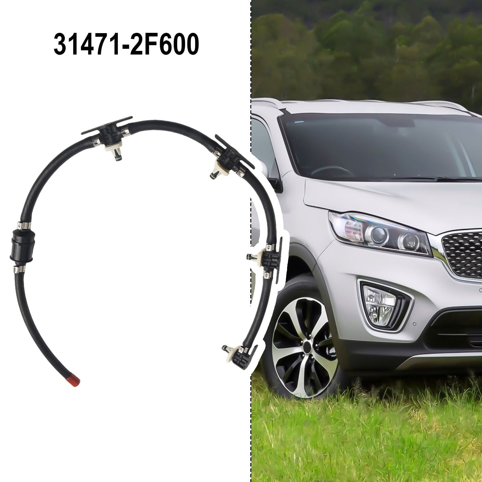 Fuel Overflow Hose Fuel Return Hose 31471 2F001 Fuel Pumps Parts 31471 ...