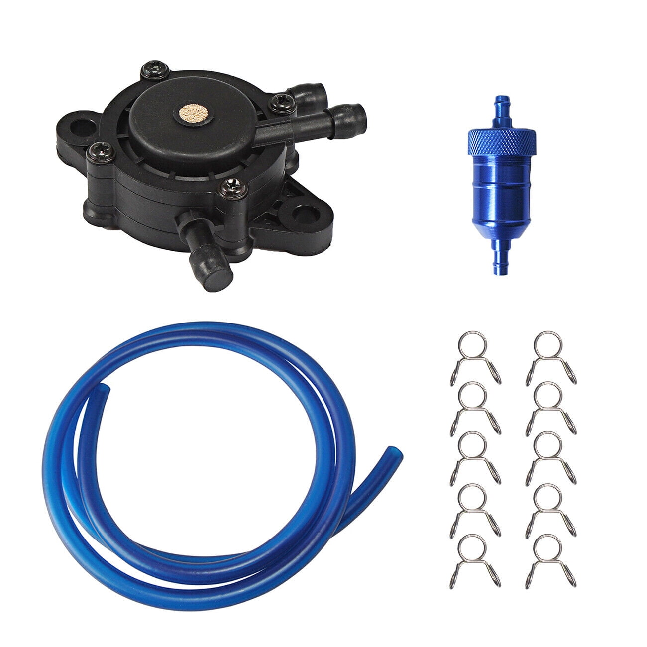 JRL Fuel Pump Fuel Filter Kit, Fits Predator 212cc 196cc GX160 GX200 ...