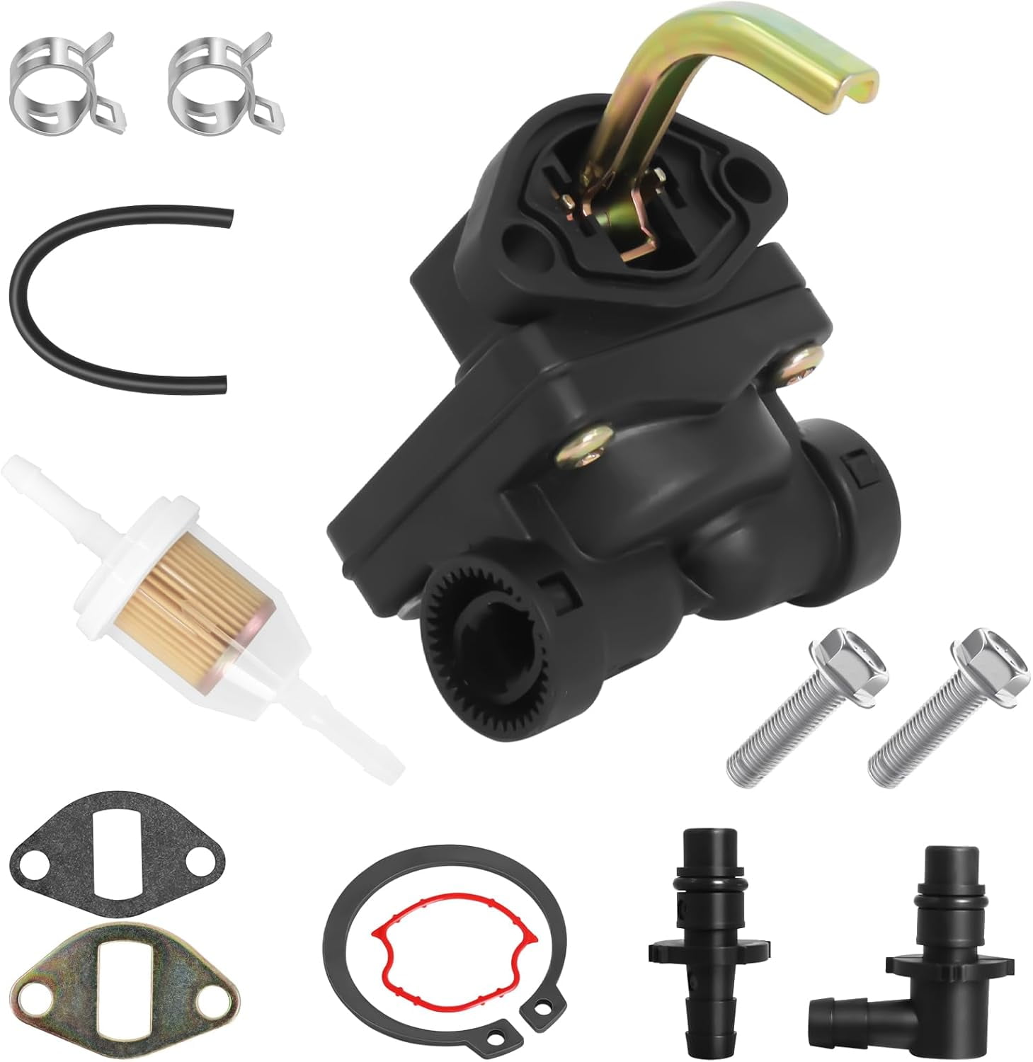 Fuel Pump Kit Compatible with Kohler 12-559-02-S, 12-559-01-S, CH11, CH 12.5S, CV13S, CV14S ...