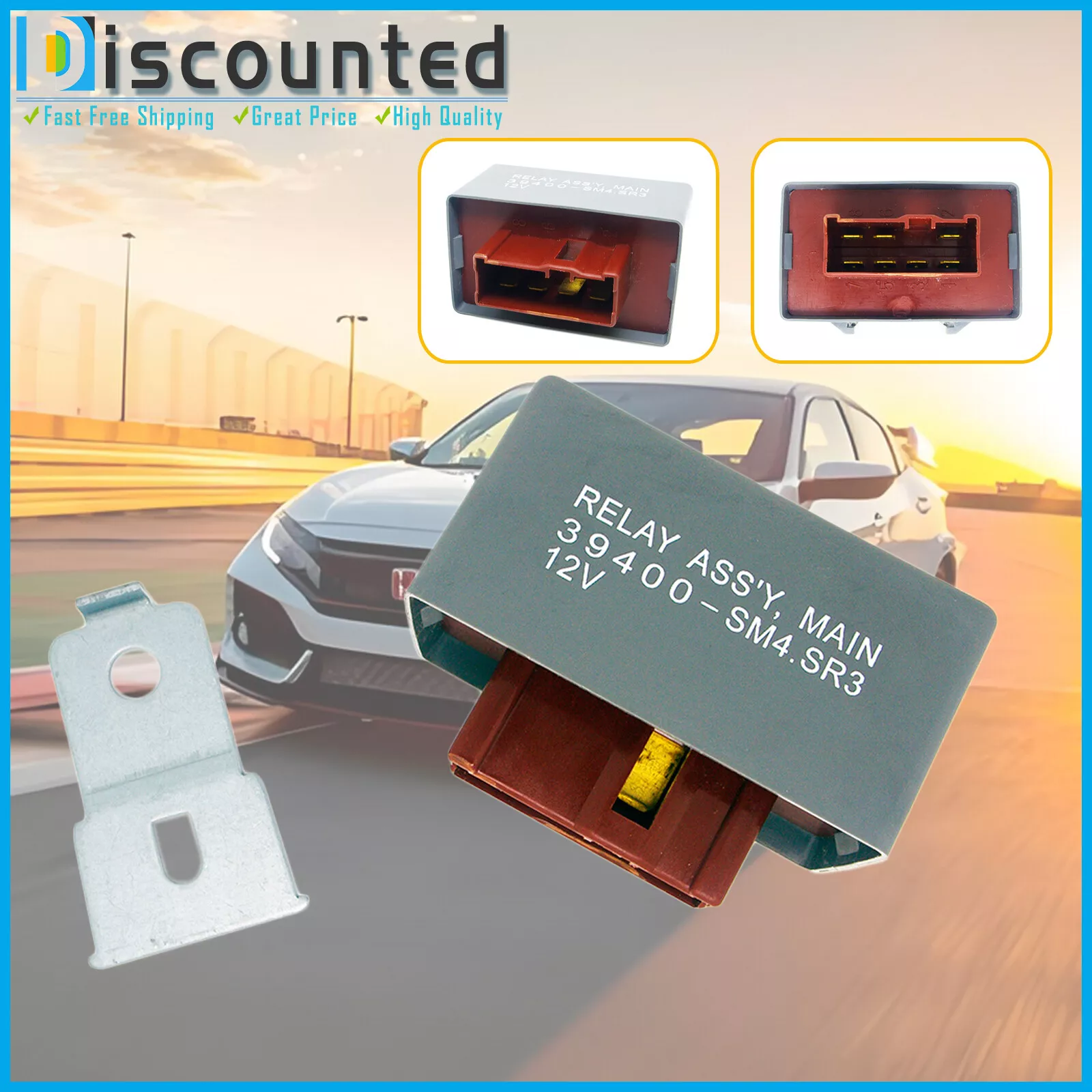 Fuel Pump Main Relay Fits for 1990-1997 Honda Accord Civic Acura 39400 ...