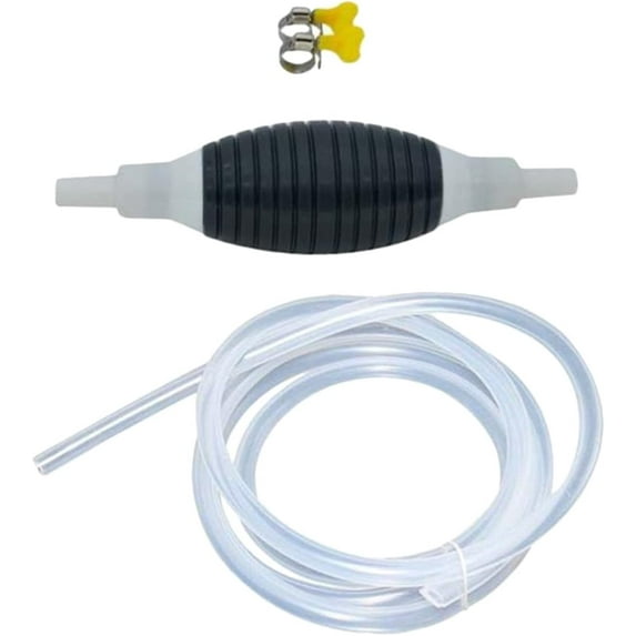 Fuel Pump Manual Siphon Pump Oil Change Tool Gas Tank Transfer Hose ...