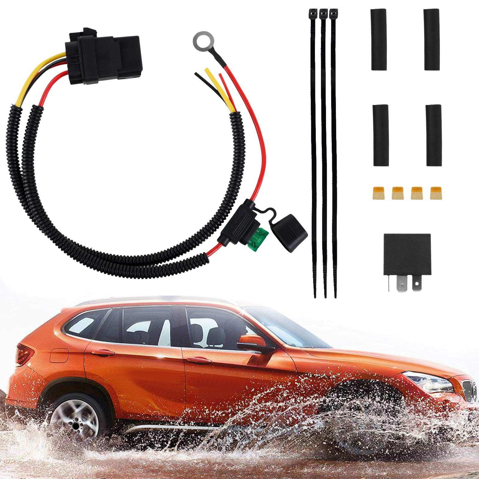 Fuel Pump Relay Wiring Kit Universal Fuel Pump Relay Wiring Harness Kit ...
