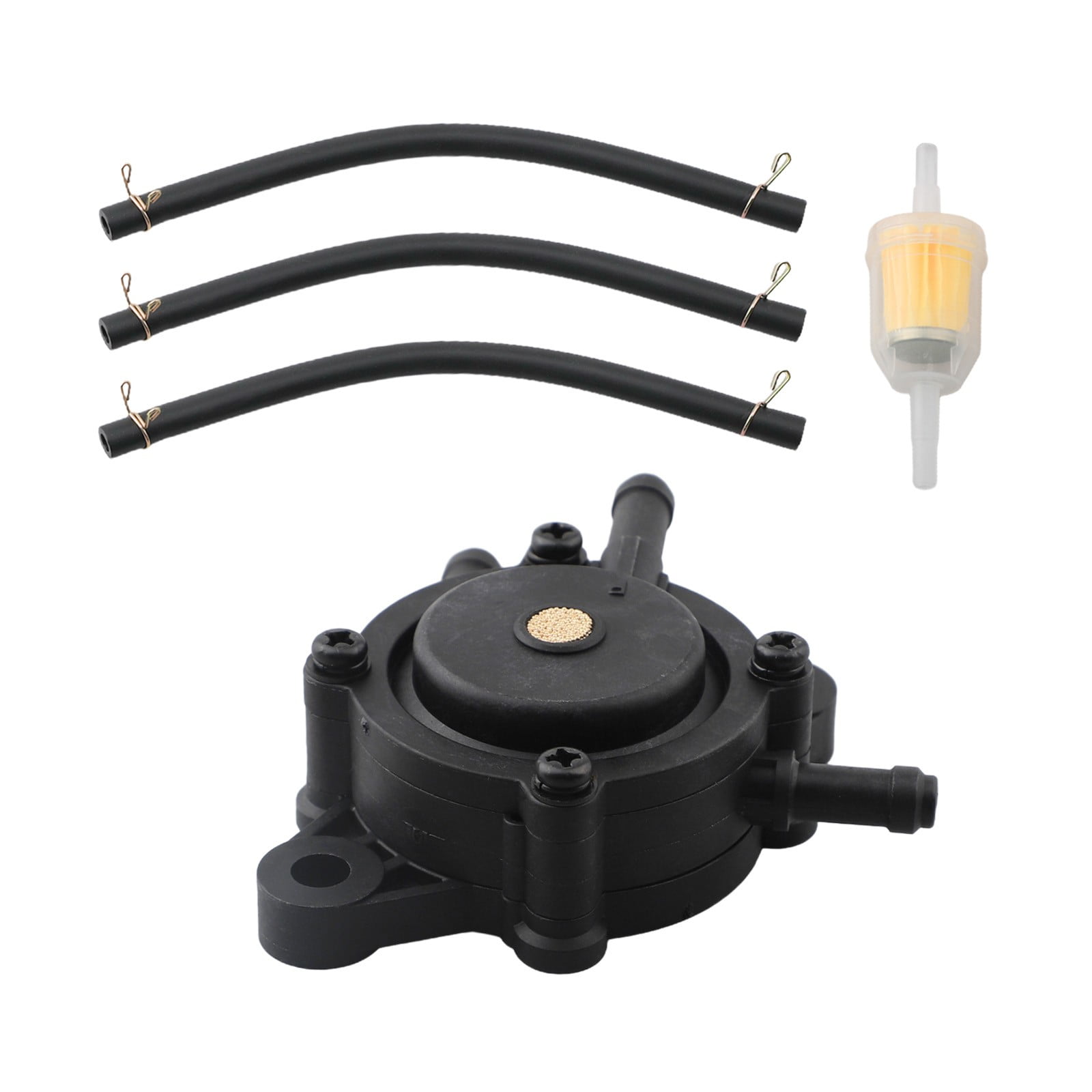 Fuel Pump Replacement Kit with Filter and Oil Hose for 17-25HP Engines ...