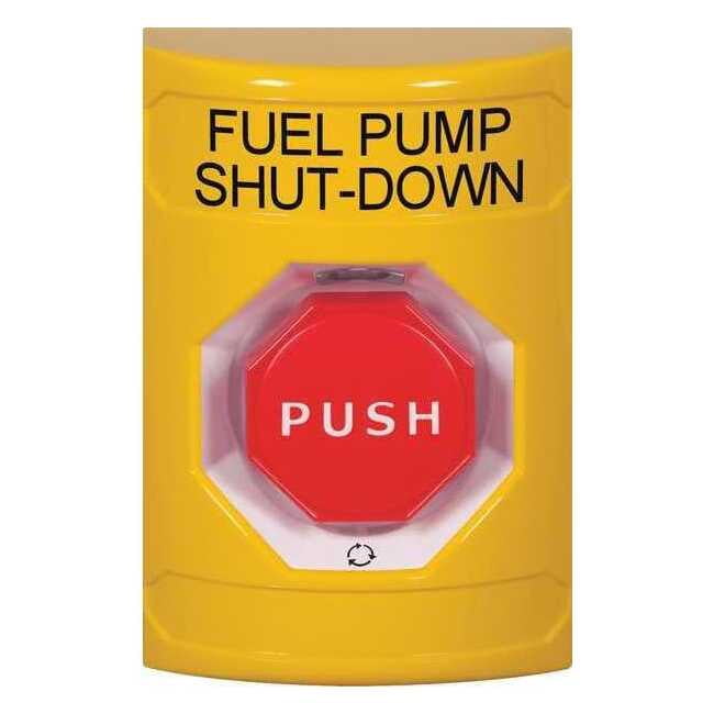 Fuel Pump Shutdown Push Button,2-7/8" D SS2209PS-EN - Walmart.com