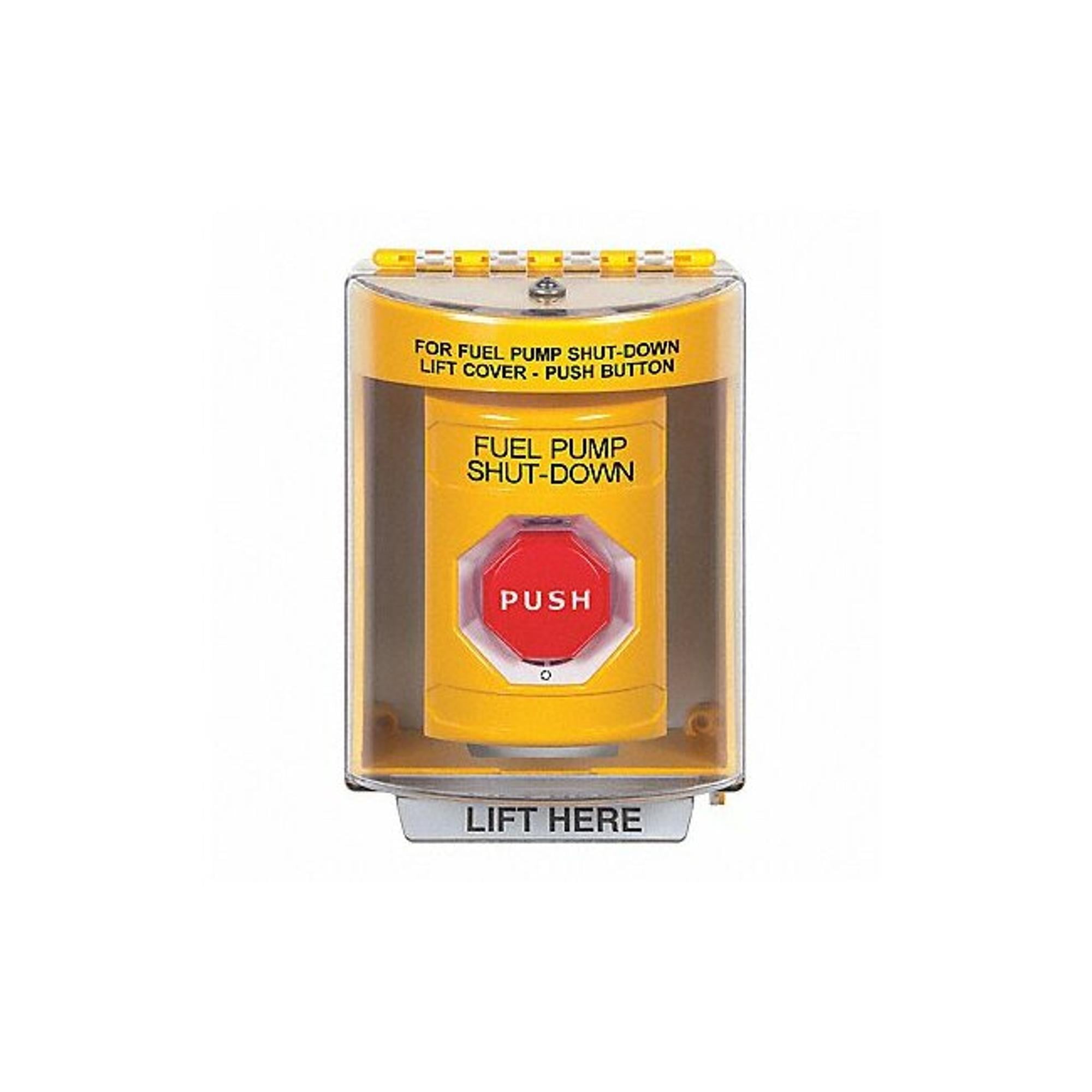 Fuel Pump Shutdown Push Button,2-7/8" D - Walmart Business Supplies