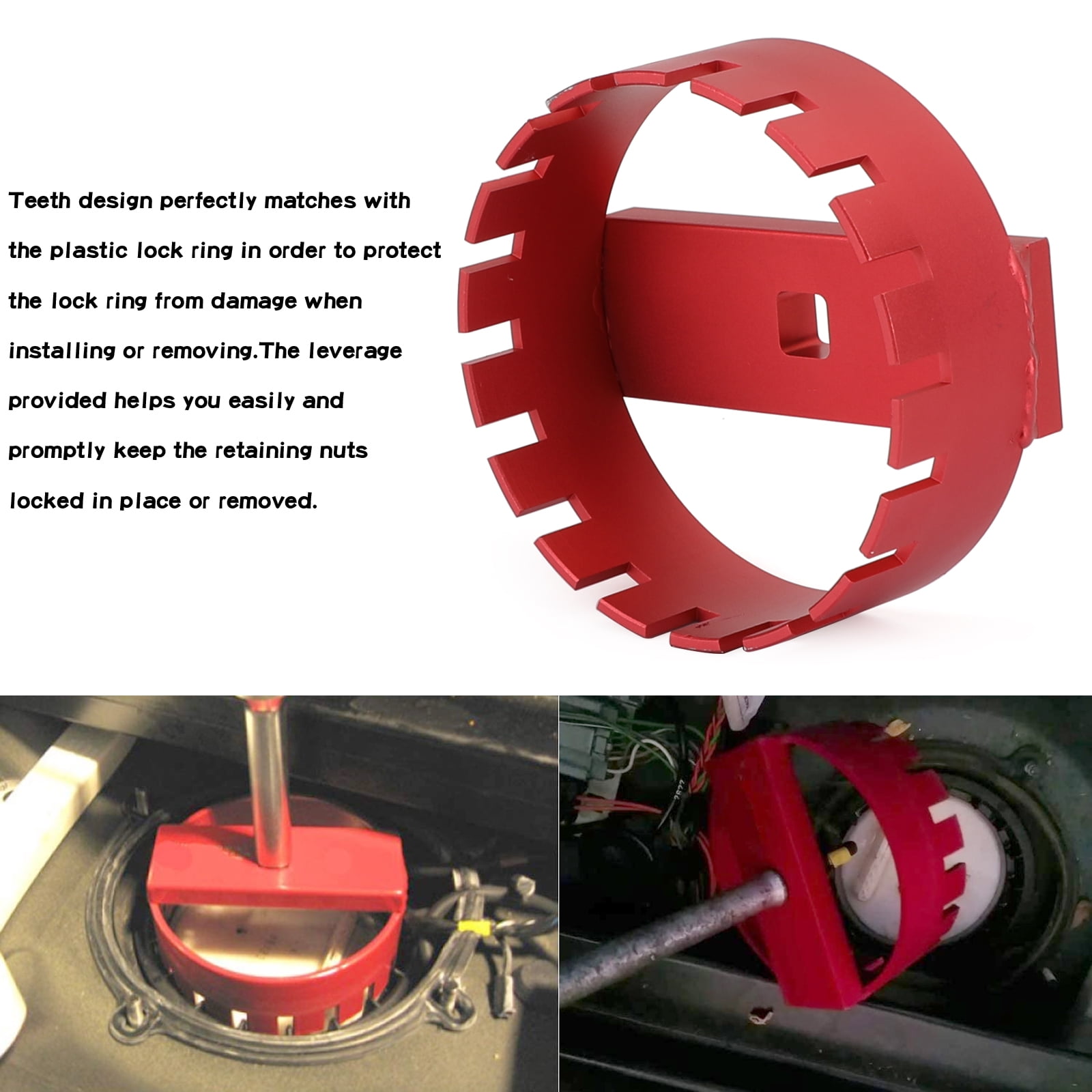 Fuel Pump Socket 69800 Fit for Volvo S60 S80 V70 XC70 XC90 Lock Ring ...