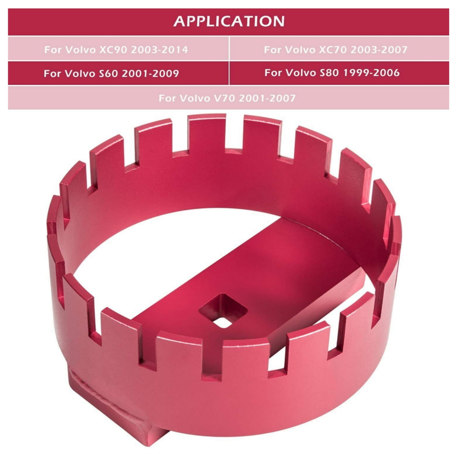 Fuel Pump Socket 69800 fit Volvo V70 XC70 XC90 S60 S80 Lock Ring Removal Tool - Walmart.com