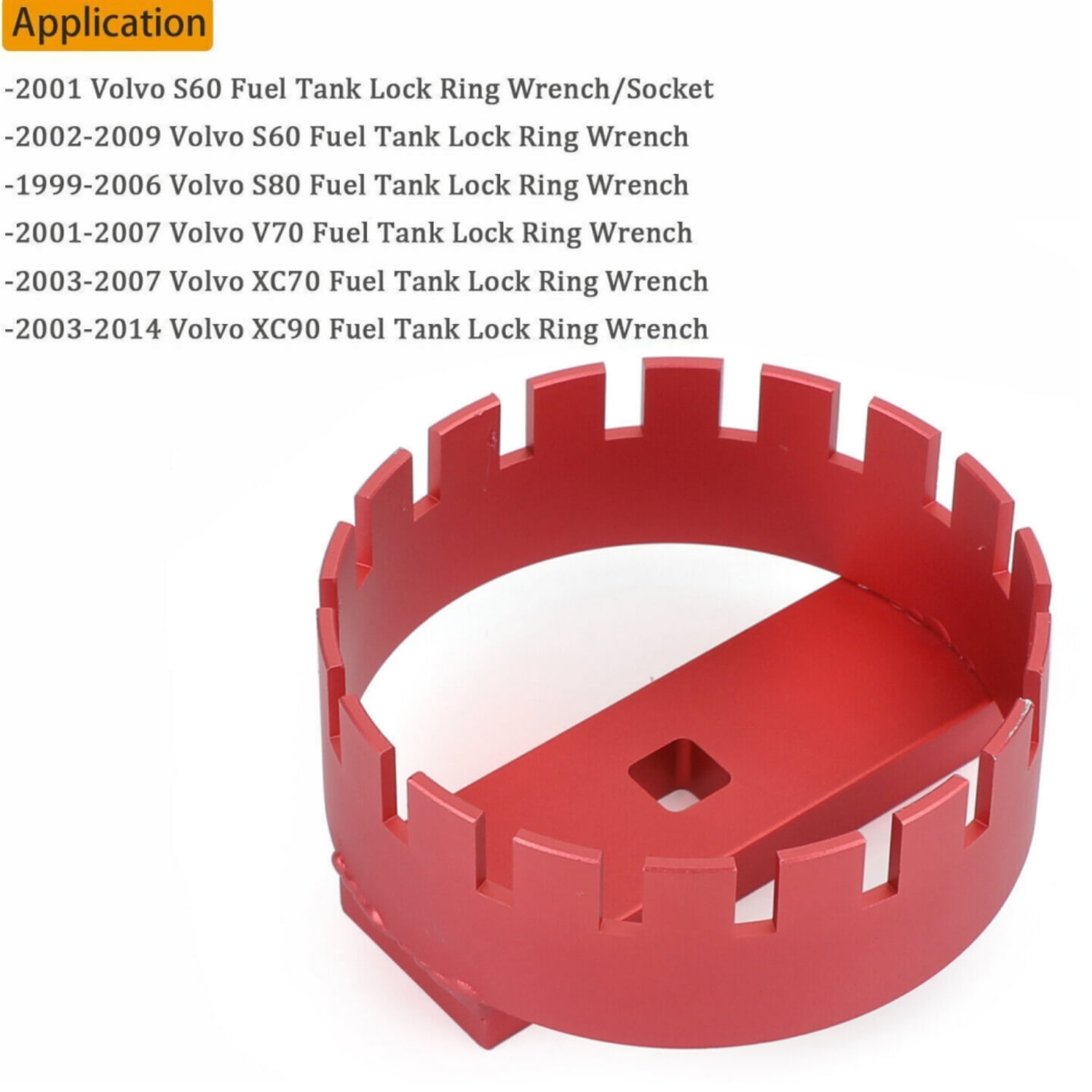 Fuel Pump Socket For 69800 Volvo S60 S80 V70 XC70 XC90 Lock Ring Removal Tool - Walmart.com