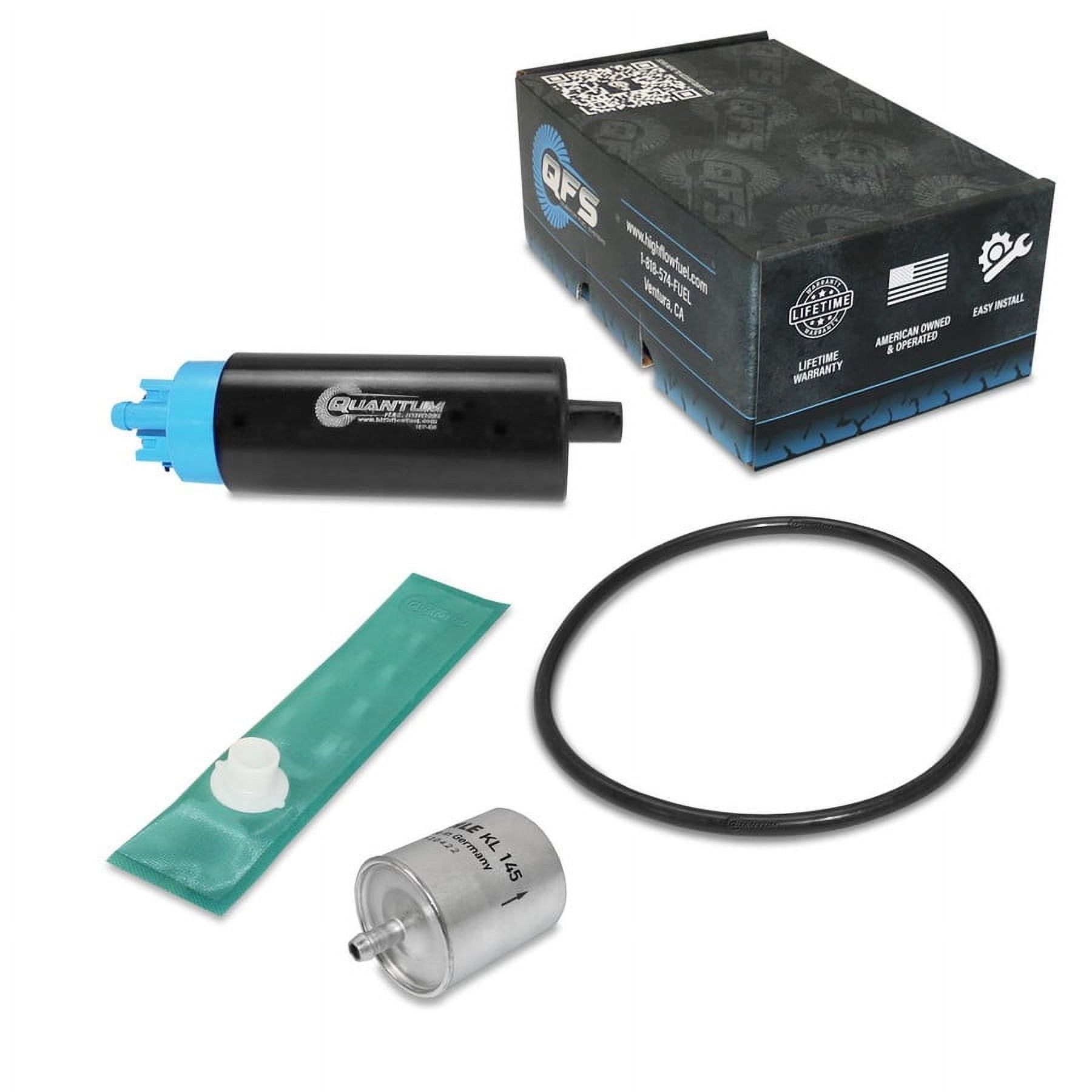 Fuel Pump w/ Tank Seal, Genuine Mahle Filter, Strainer for BMW ...