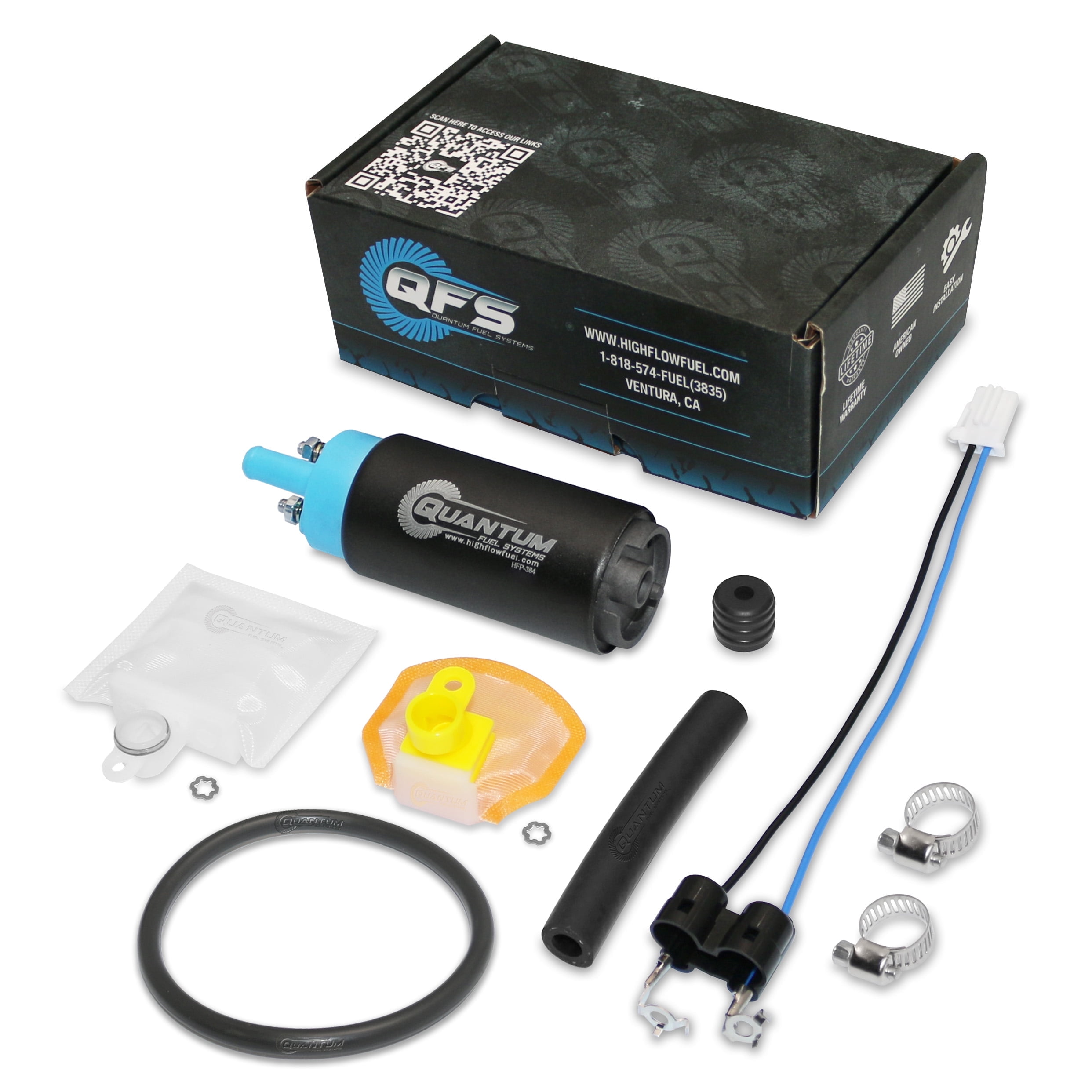 Fuel Pump w/ Tank Seal for Suzuki Motorcycle - OEM Replacement, HFP-384 ...
