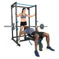 Fuel Pureformance 6 -Foot Adjustable Full Cage Power Rack, Black ...