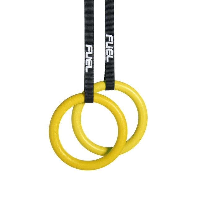 Fuel Pureformance Gymnastics Rings with Straps, Multiple Colors ...