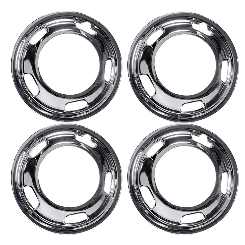 Fuel Rider 17" Front Wheel Simulators Chrome ABS for Ram 3500 (2019 ...