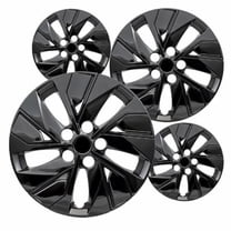 Fuel Rider Set of 4 14 inch Silver Snap-On Hubcaps With 6 Spoke ...