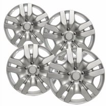 Fuel Rider Set of 4 16 inch Silver Snap-On Hubcaps With 6 Spoke ...