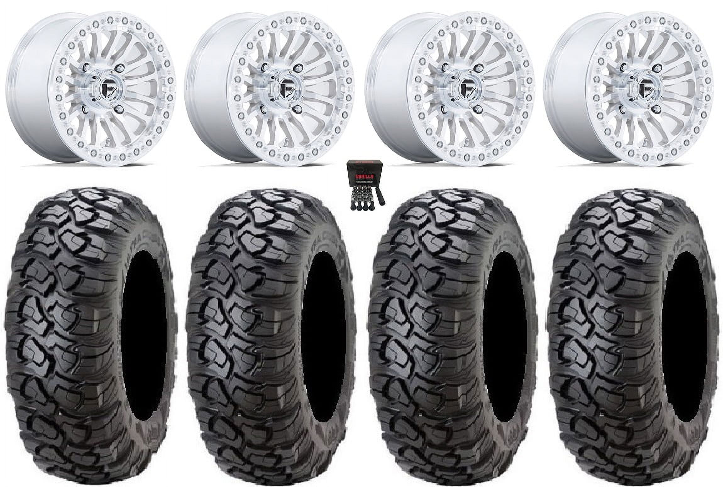Fuel Rincon Bdlk 15" Wheels Mh 31" Ultracross Tires Sportsman RZR ...