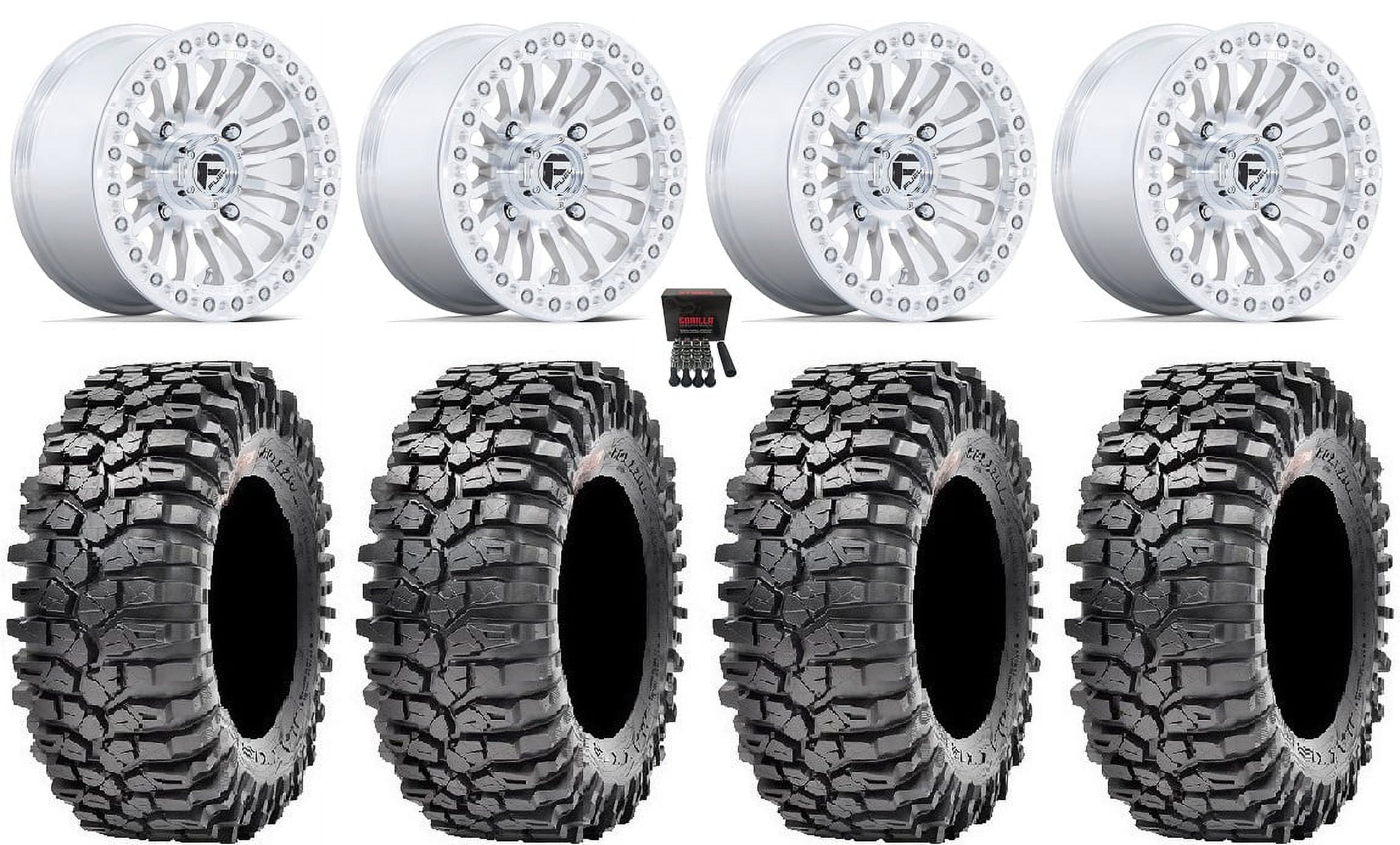 Fuel Rincon Bdlk 15" Wheels Mh 32" Roxxzilla Tires Sportsman RZR Ranger ...