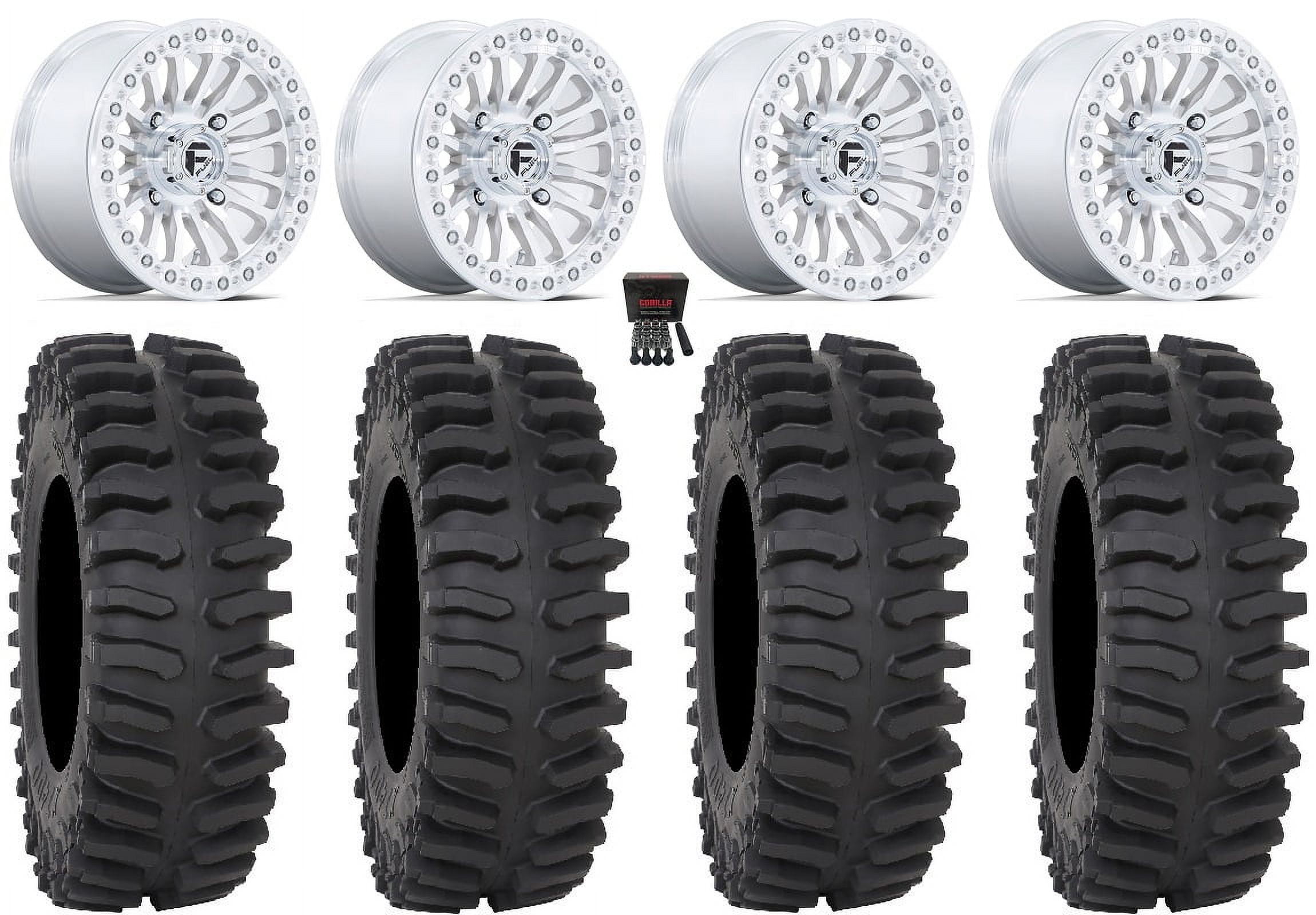 Fuel Rincon Bdlk 15" Wheels Mh 35" XT400 Tires Can-Am Commander ...