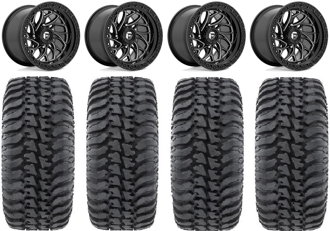Fuel Runner 15" Wheels Bk 30" Regulator Tires Can-Am Commander Maverick ...