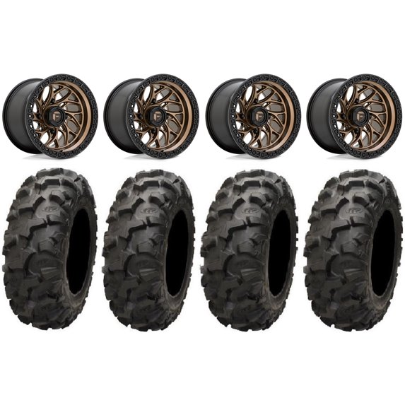 Fuel Runner 15" Wheels Br 30" Blackwater Tires Can-Am Commander ...