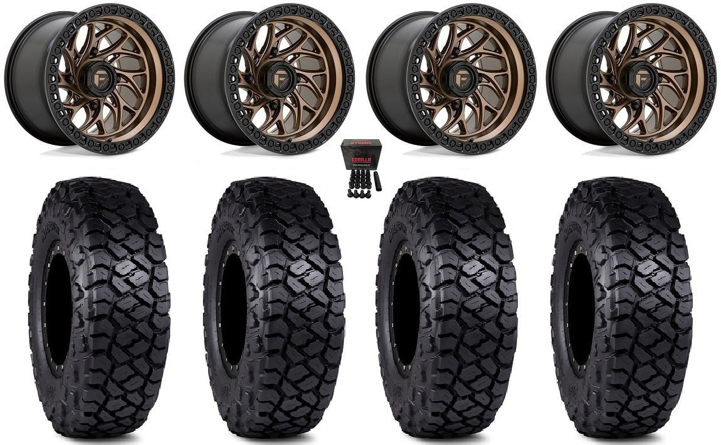 Fuel Runner 15" Wheels Br 30" Intersect Tires Sportsman RZR Ranger ...