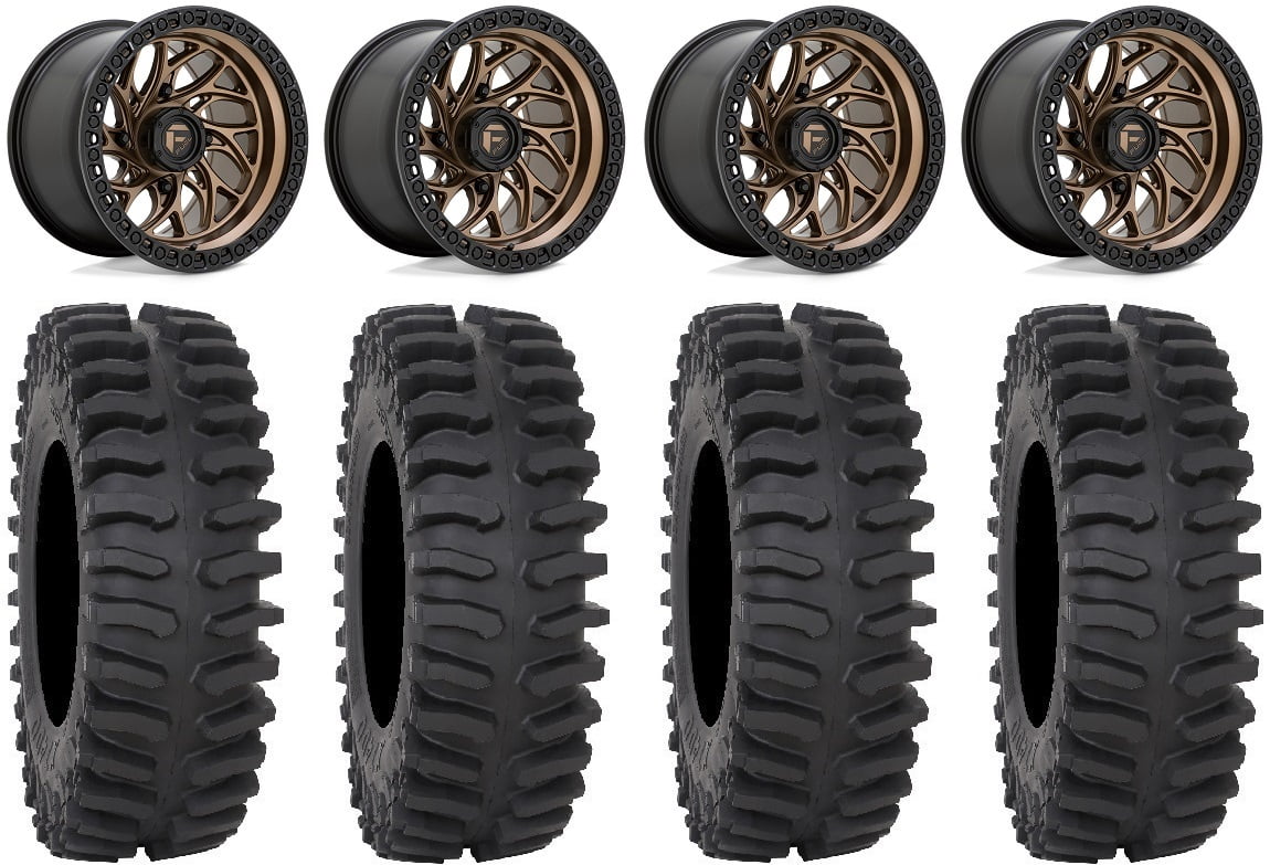 Fuel Runner 15" Wheels Br 30" XT400 Tires Can-Am Maverick X3 / Honda ...