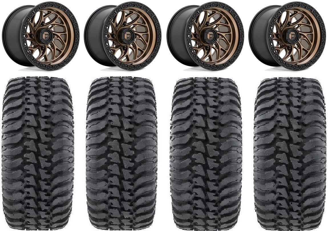 Fuel Runner 15" Wheels Br 32" Regulator Tires Can-Am Commander Maverick ...