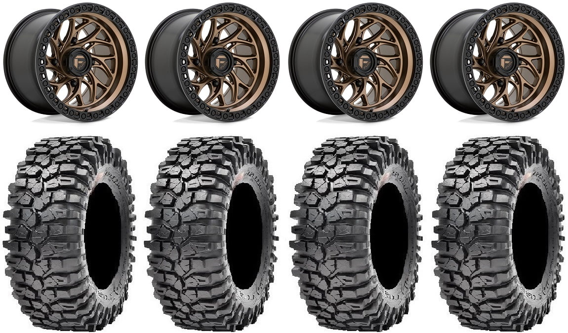 Fuel Runner 15" Wheels Br 35" Roxxzilla Tires Can-Am Maverick X3 ...