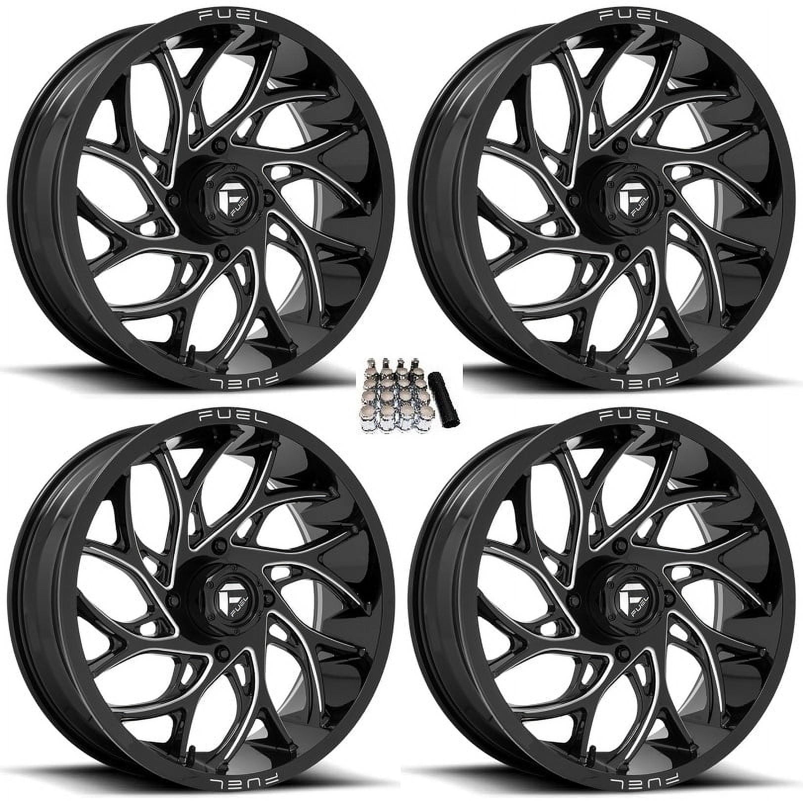 Fuel Runner UTV Wheels Black 20" Polaris RZR 1000 XP / Ranger XP 900/ ...