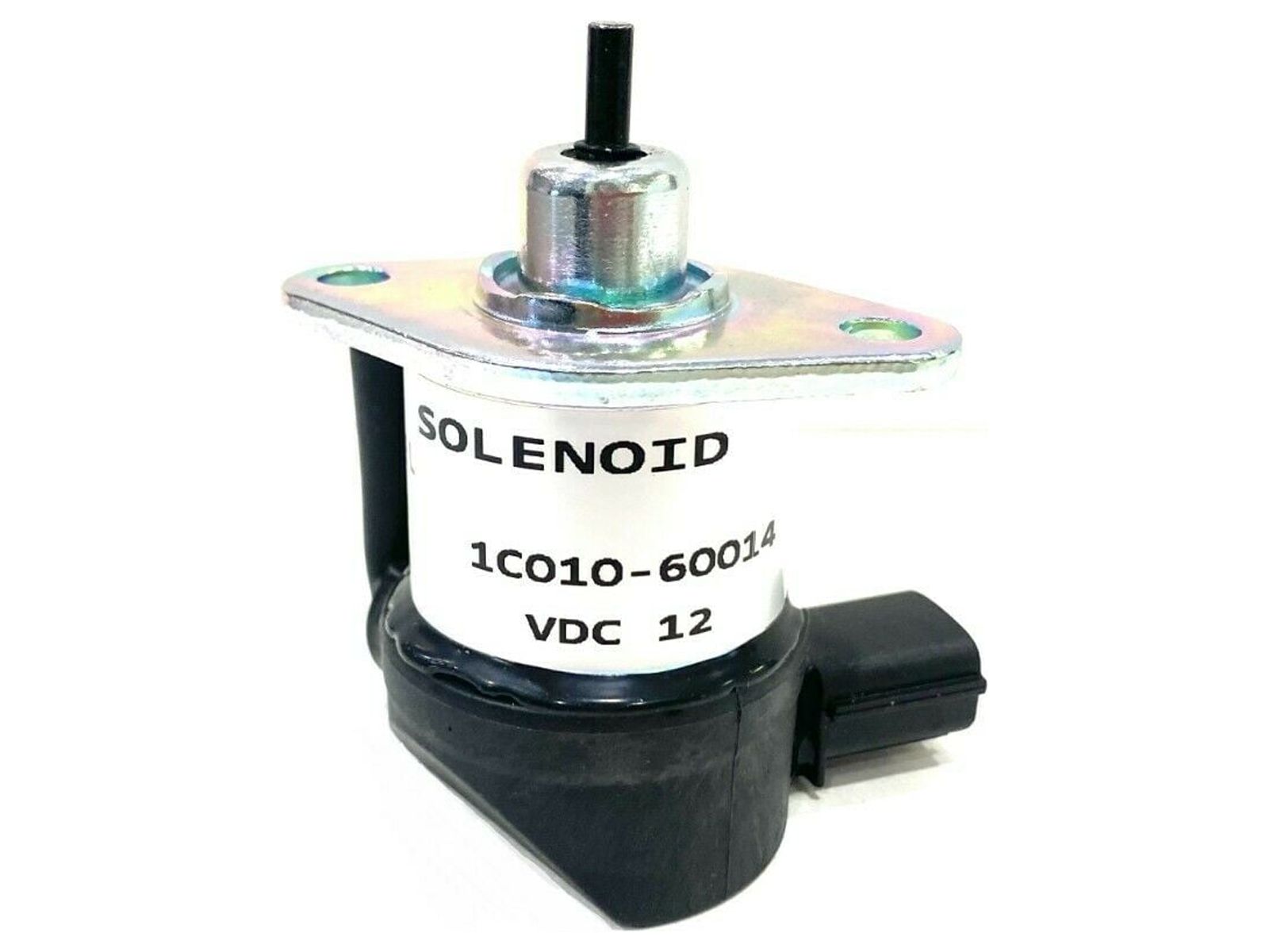 Fuel Shut Off Solenoid Replacement Fits For Kubota V3300 1C010-60014 ...