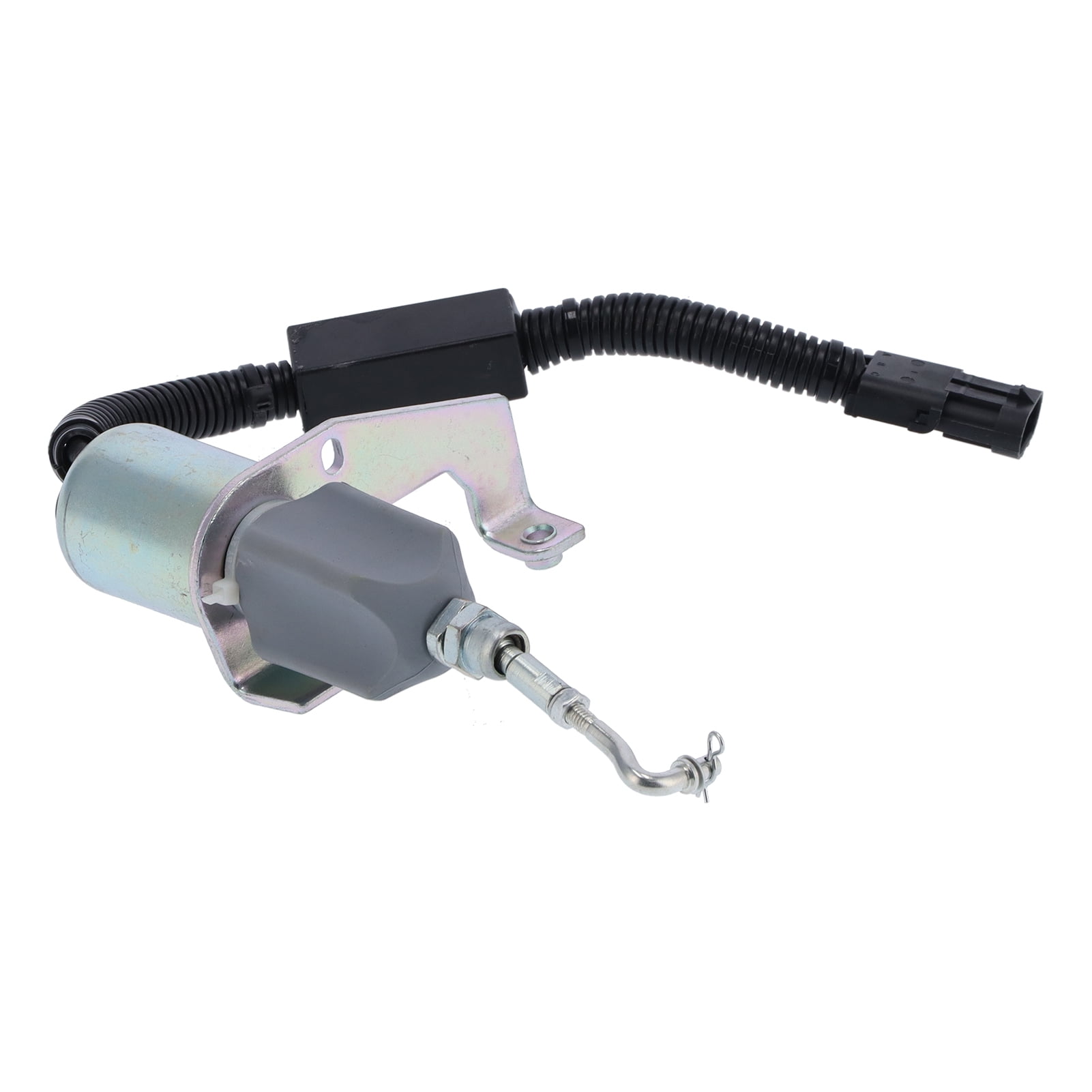 Fuel Shut Off Solenoid Valve Excavator Engine Stop Electric Flameout ...