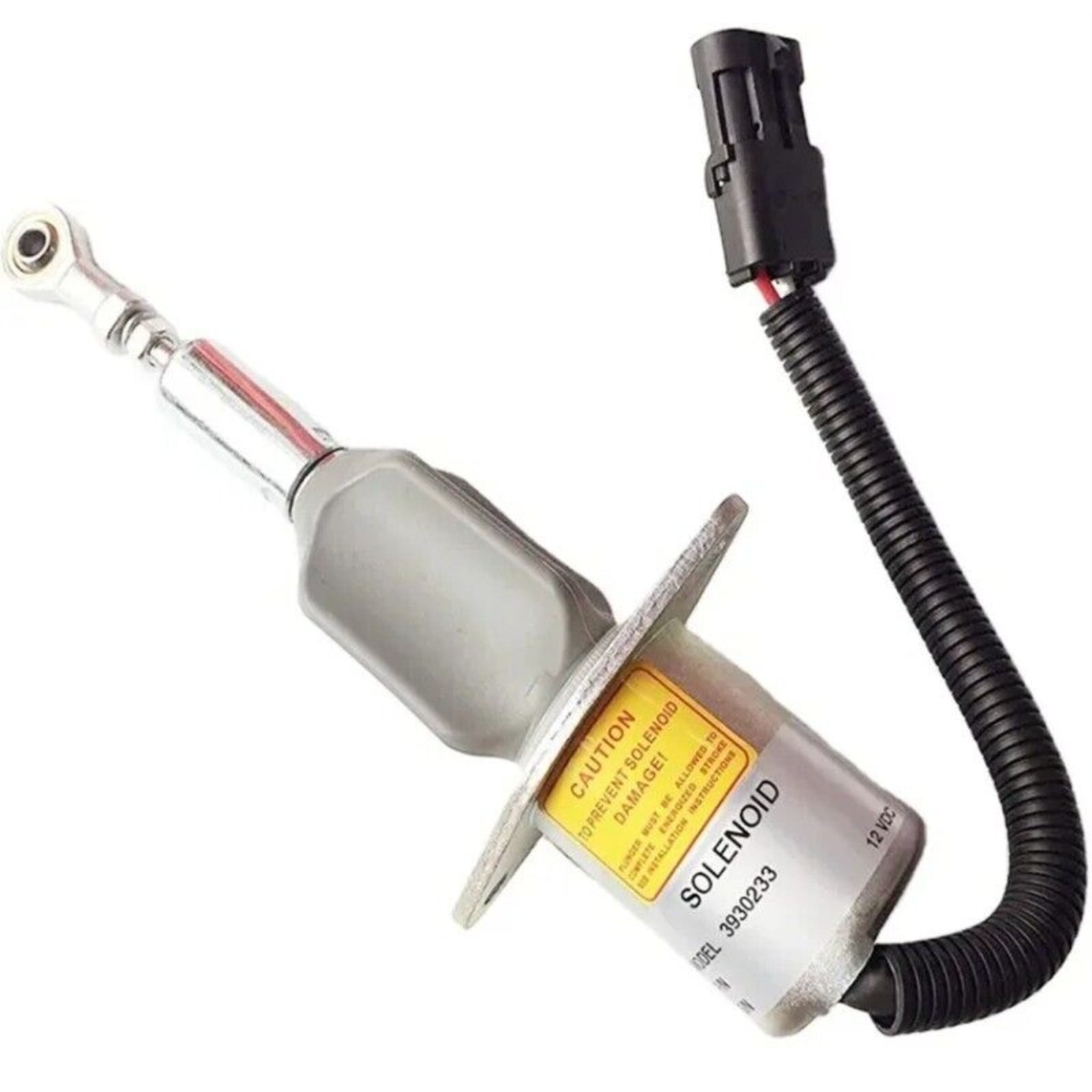 Fuel Shutdown Solenoid Valve 3930233 For Cummins 6ct 8.3 Komatsu 12V ...