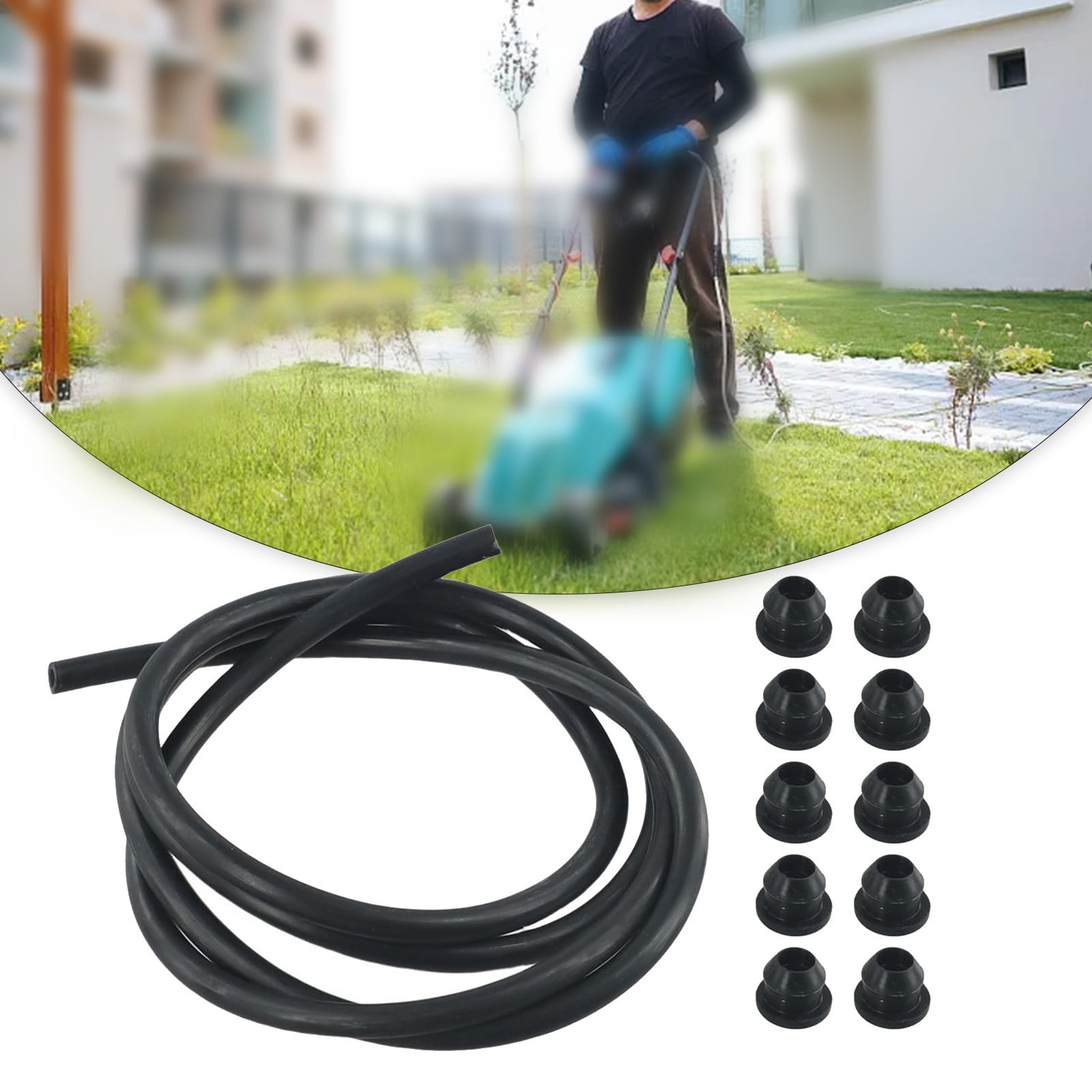 Fuel Tank Bushing Grommet Replace 580457501 Fuel Line & (10) Grommet ...