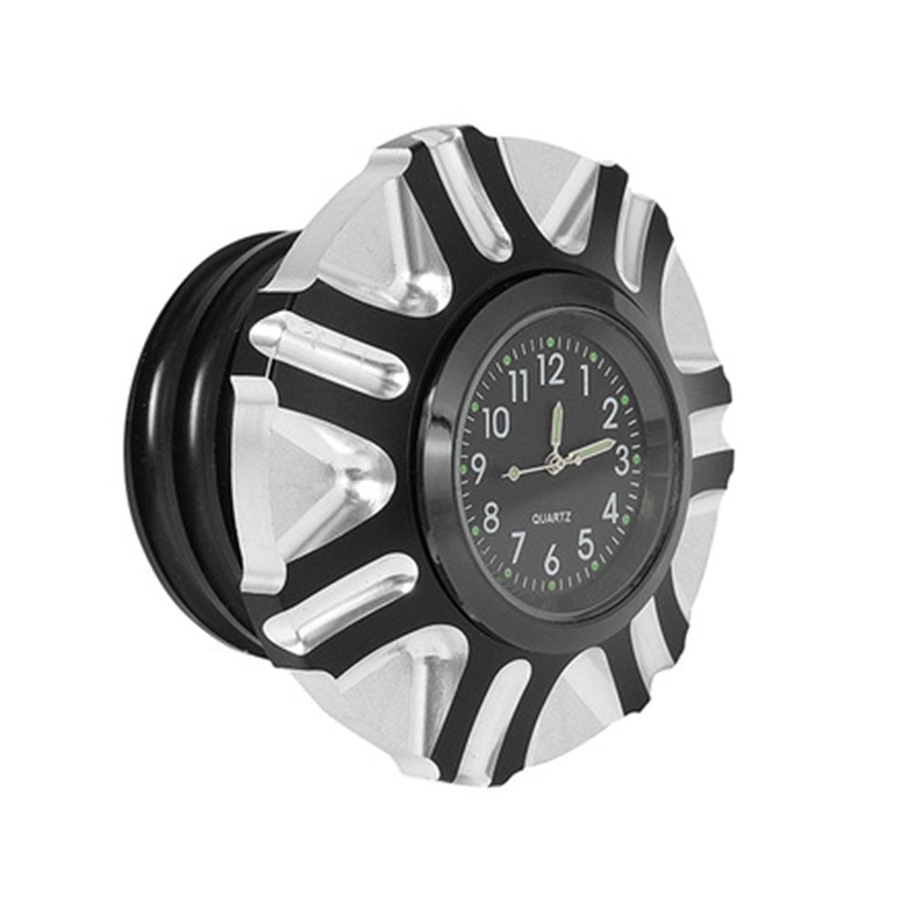 Fuel Tank Cap Cover With Clocks Motorcycle Parts Fuel Tank Filler Oil ...