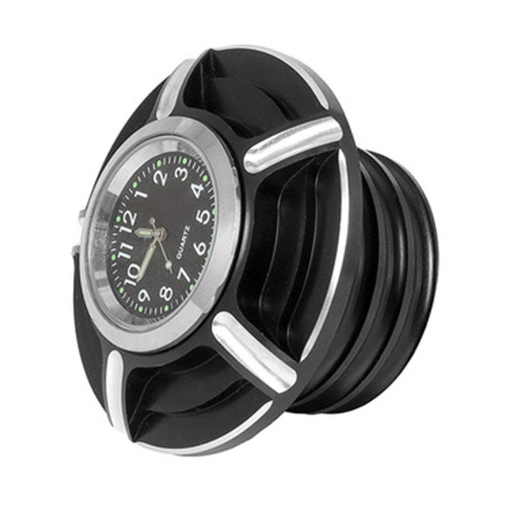 Fuel Tank Cap Cover With Clocks Motorcycle Parts Fuel Tank Filler Oil ...