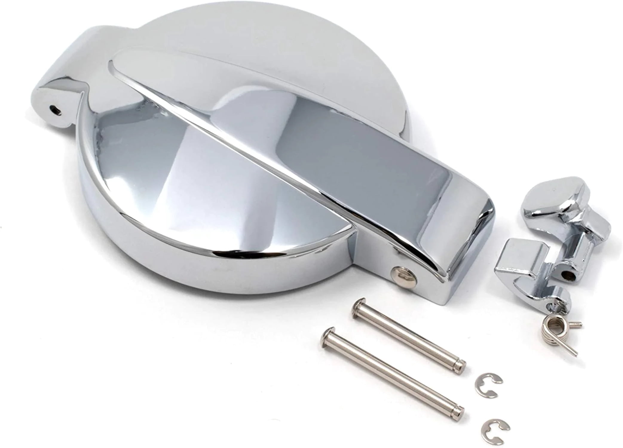 Fuel Tank Gas Cap & Release Latch Thumb Lever Kit Fits Honda 0540-001 ...